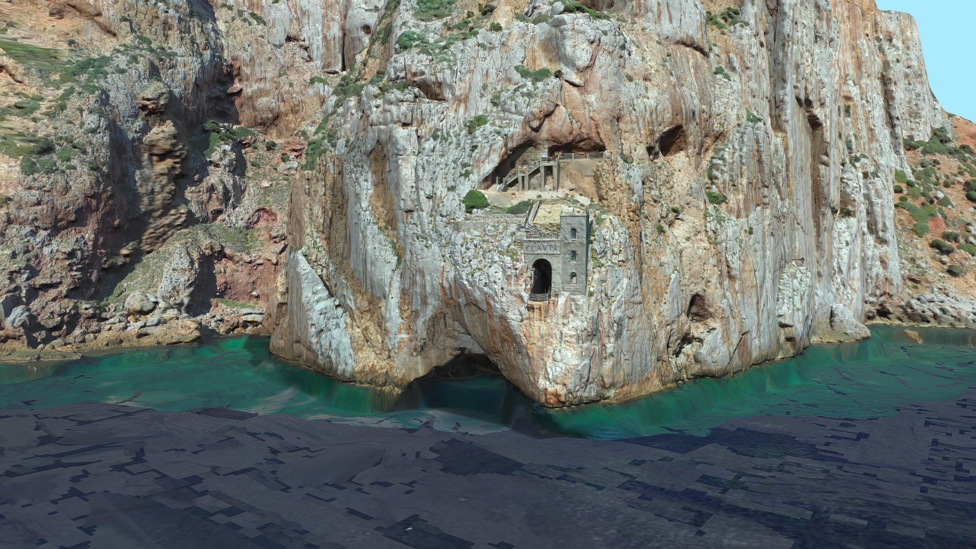 Porto, Port Flavia, Sardinia-Italy - 3D model by LibanCiel [26c3363 ...
