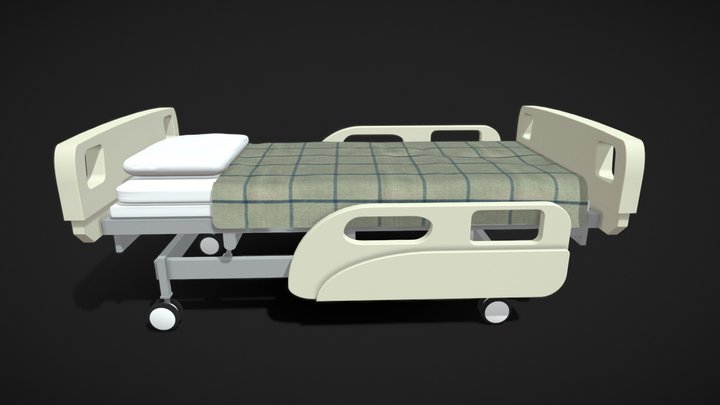 Hospital-bed 3D models - Sketchfab