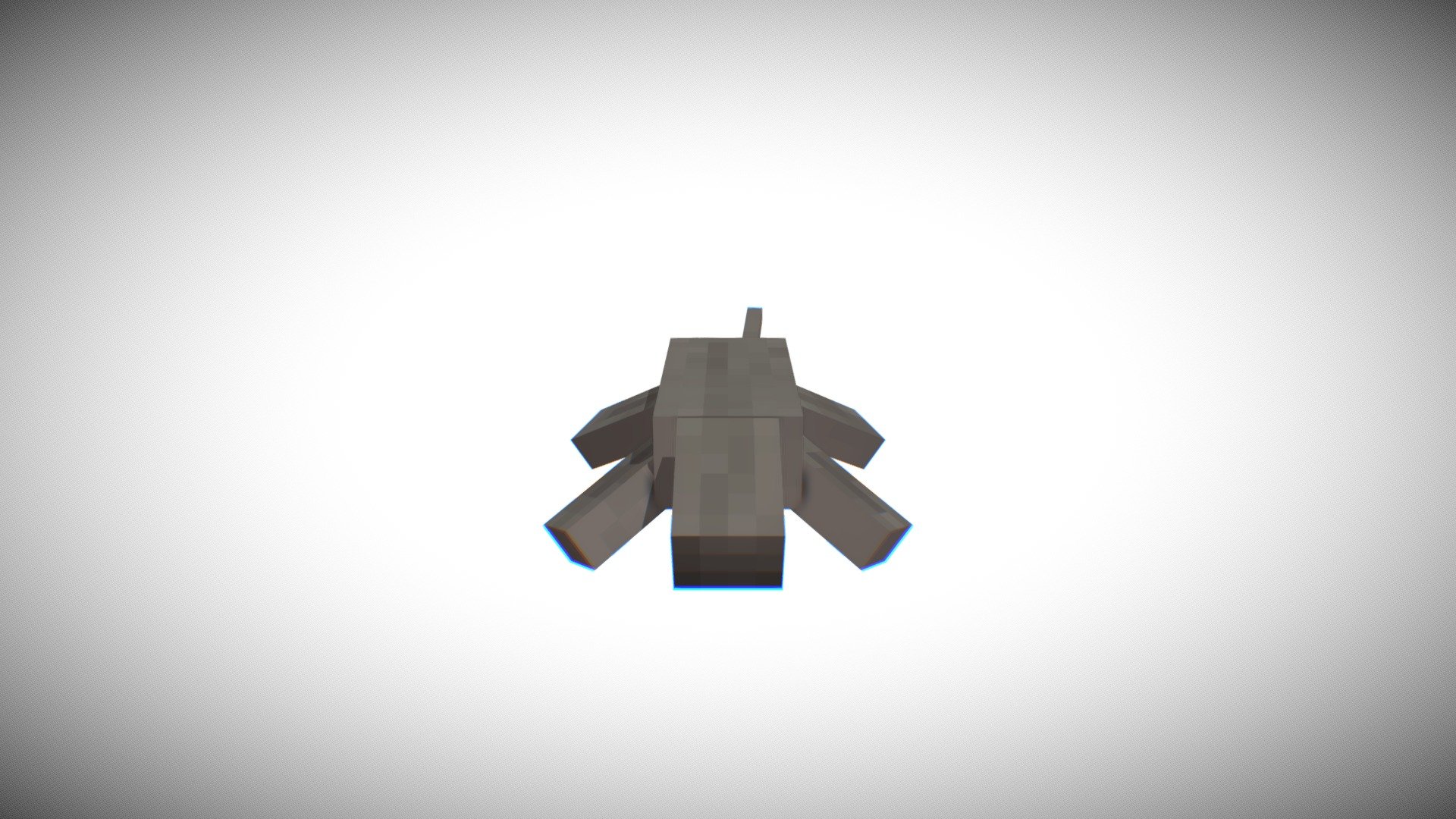 Minecraft Komodo Dragon - 3D model by Kretenis [26c55c3] - Sketchfab