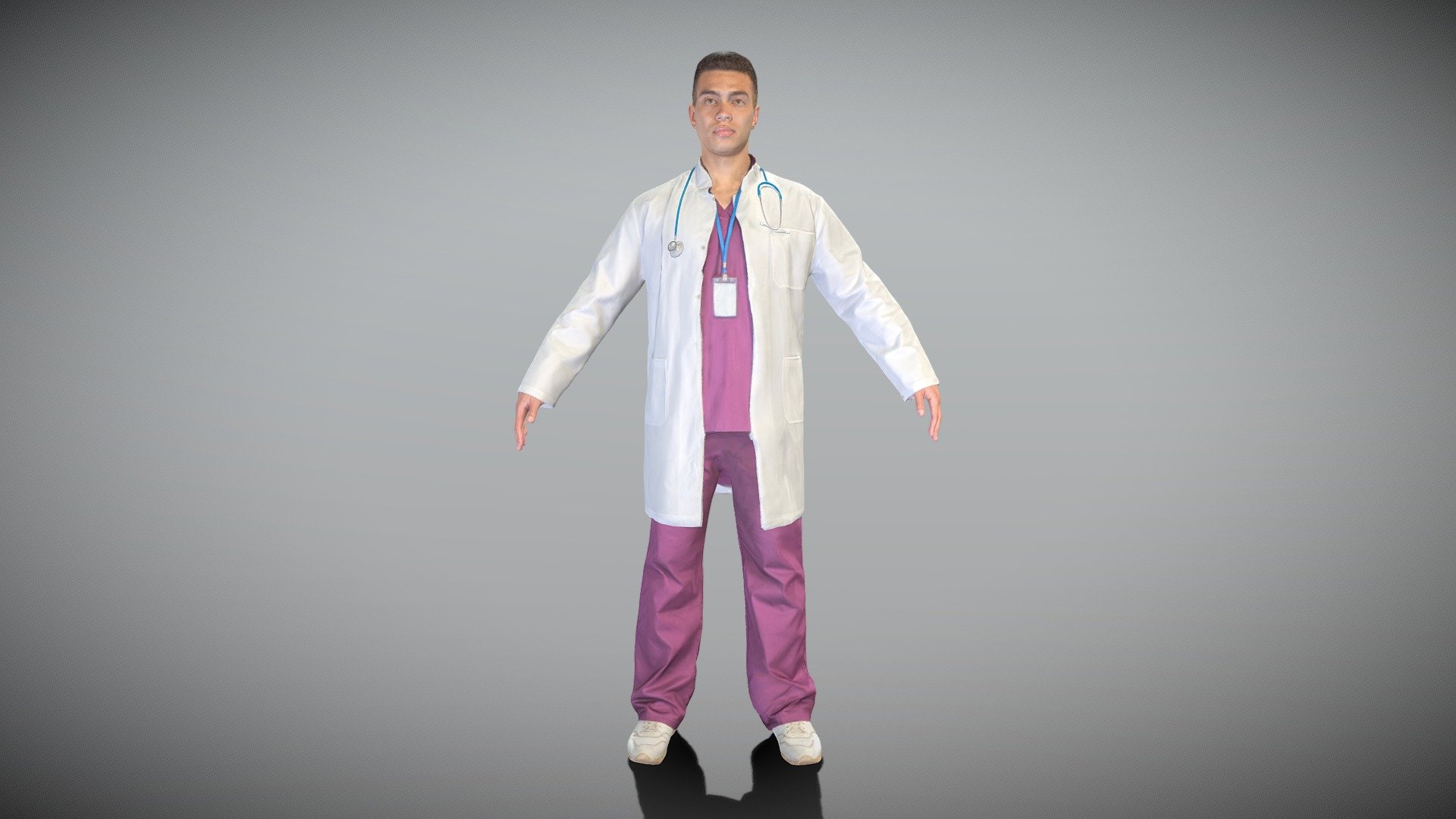 Medical doctor ready for animation 439 - Buy Royalty Free 3D model by ...