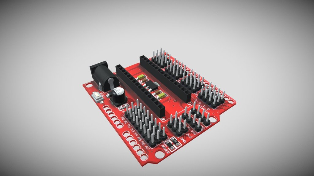 Electronic Parts - A 3D model collection by Disthron - Sketchfab