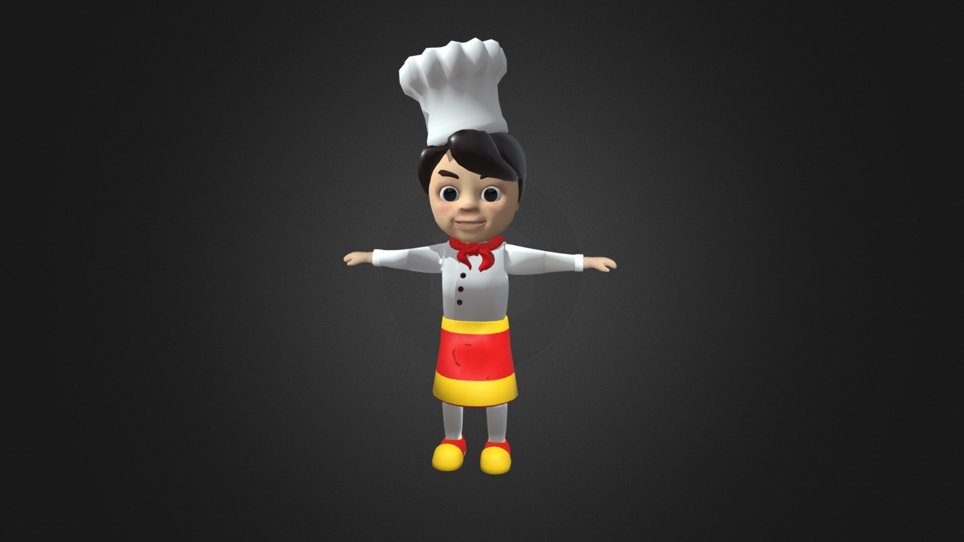 Chef Boy Final - 3D model by pan (@panilltration) [26c6833] - Sketchfab