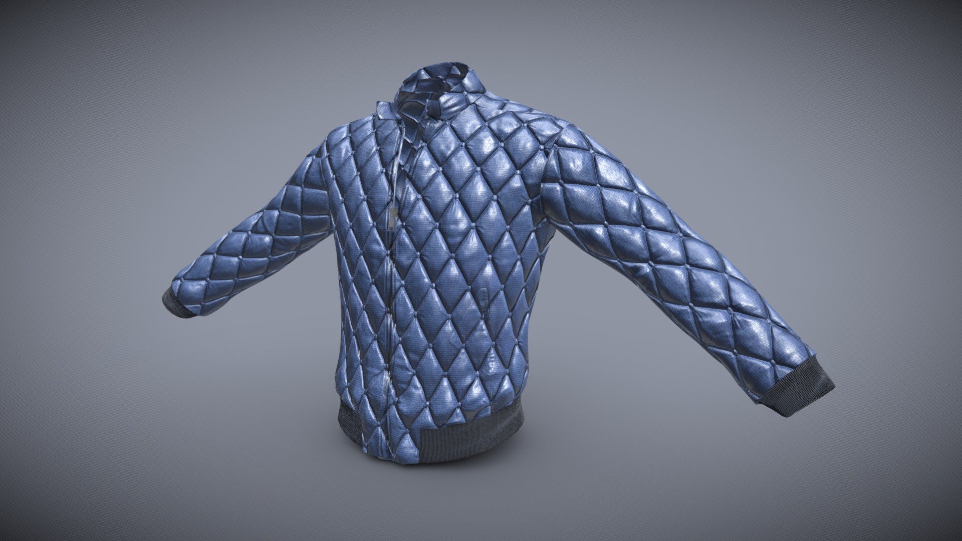 Quilted Puff Jacket - 3D model by Zdostert [26c6f13] - Sketchfab