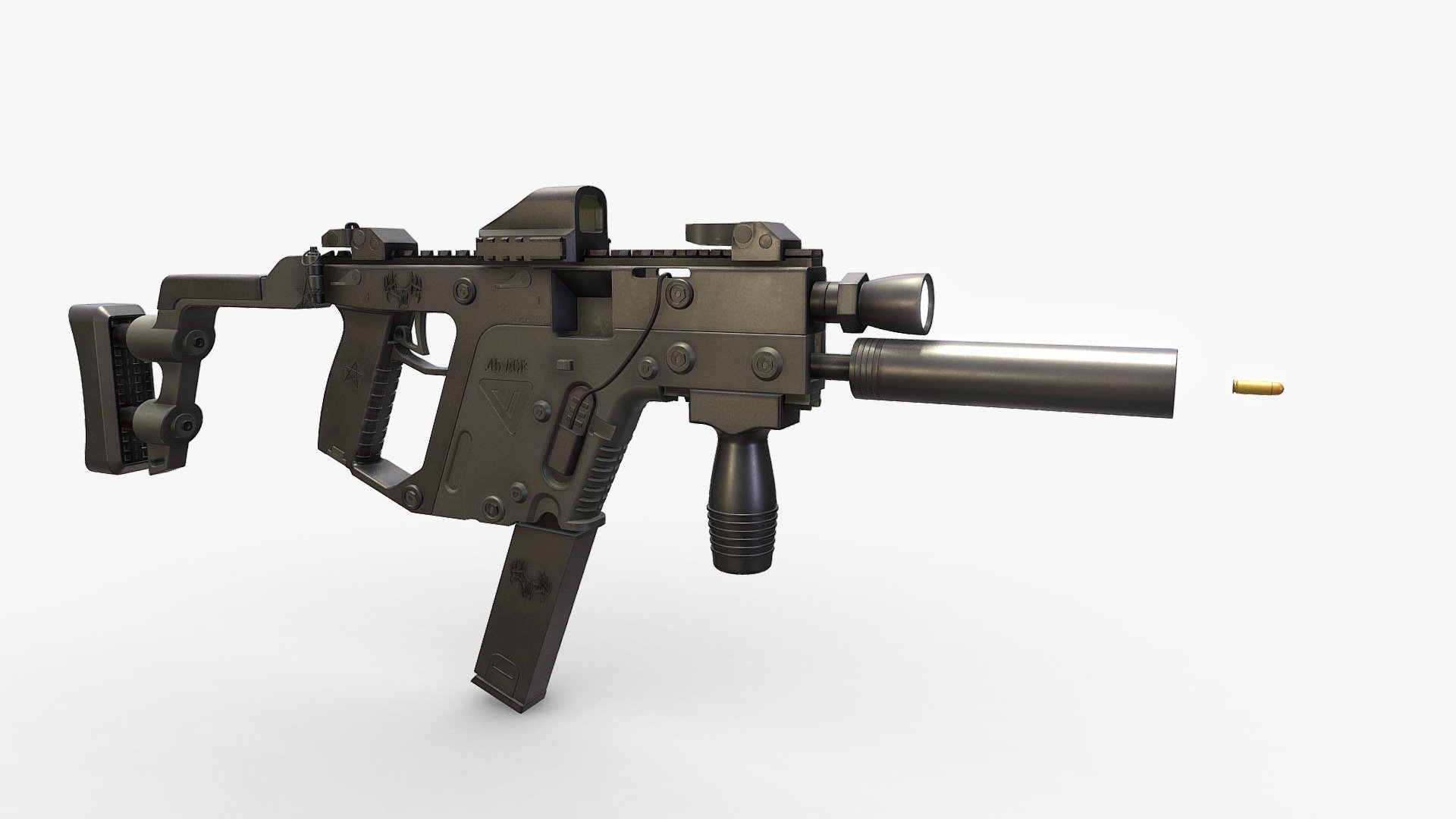 Kriss vector - Download Free 3D model by Pieter Ferreira ...