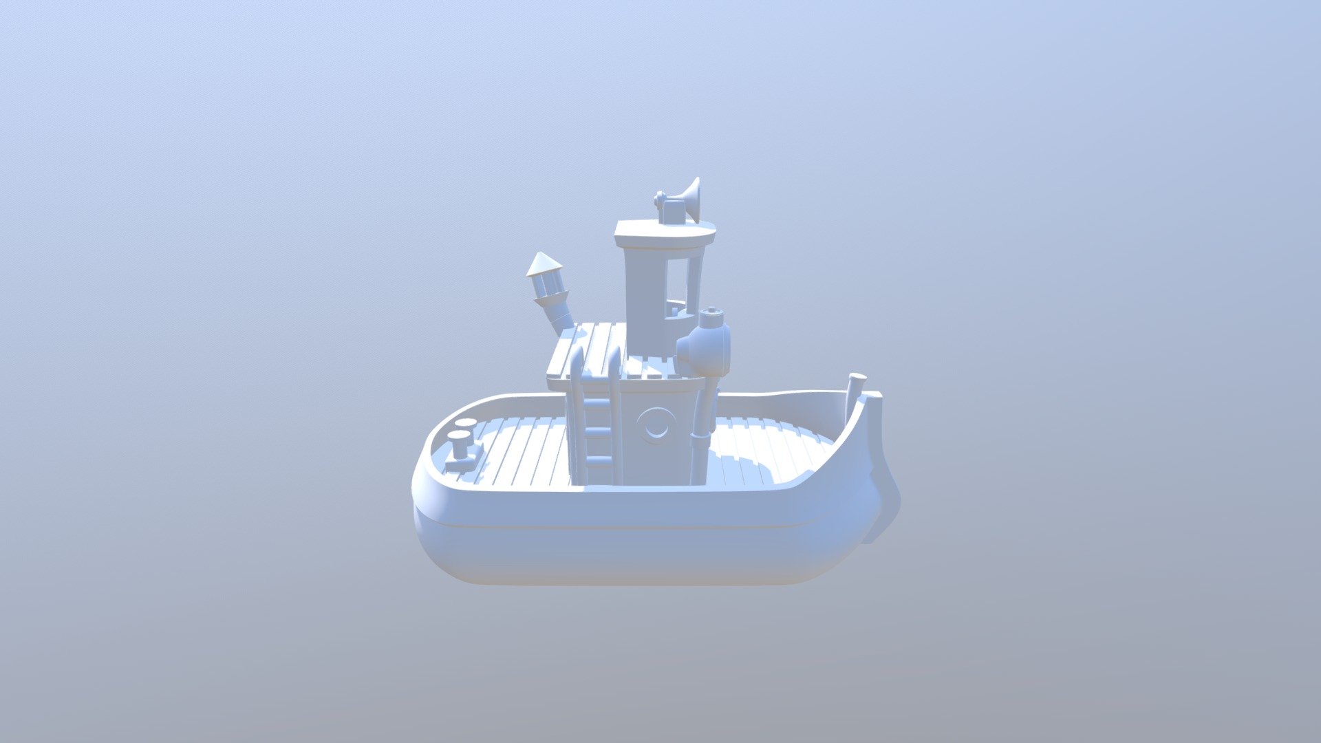 Simple Boat_Anthony - 3D model by tuvil360 [26c7e35] - Sketchfab