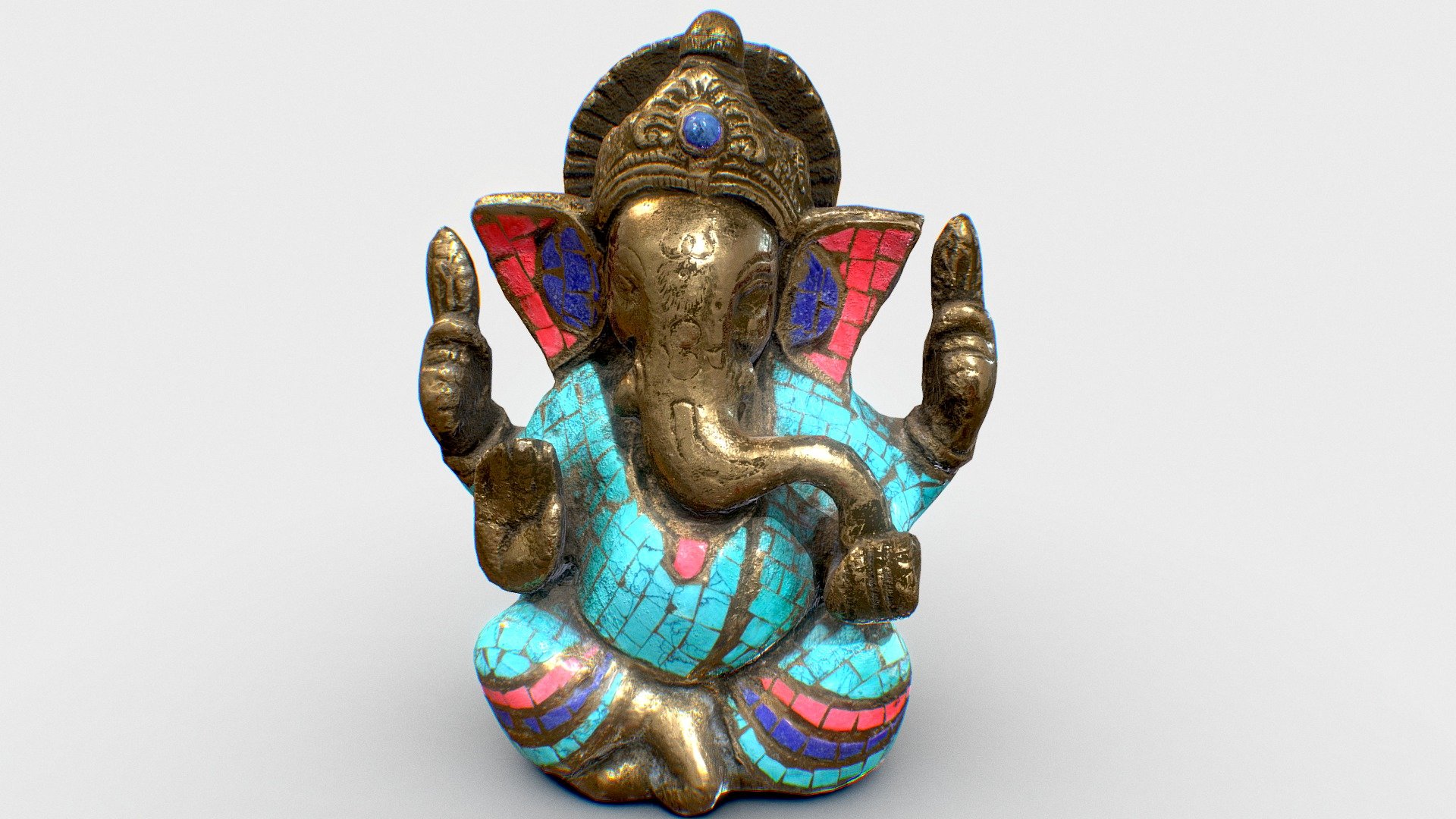 Ganesha - 3D model by truekit [26c87a2] - Sketchfab