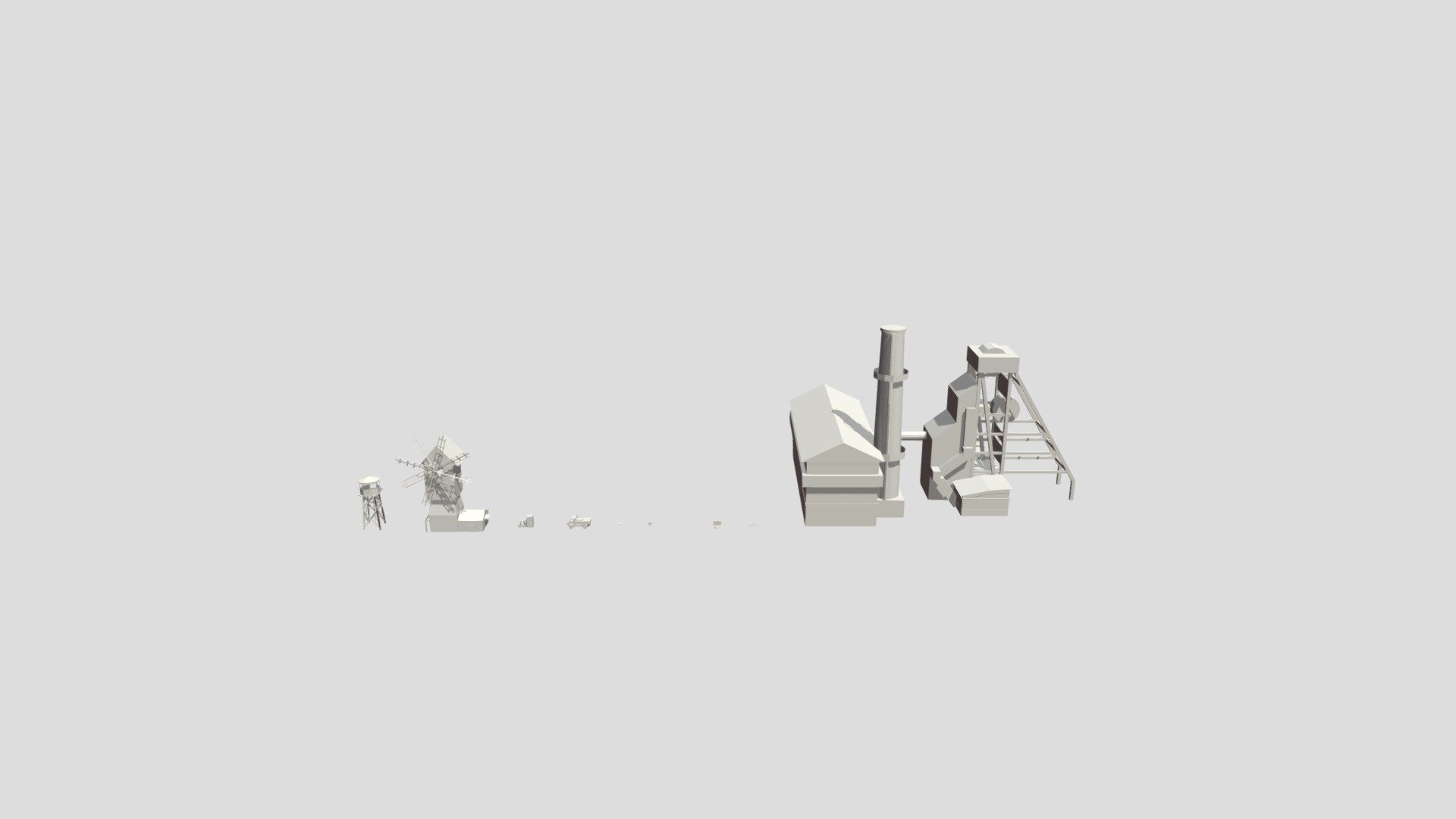 All Game Drafts - Download Free 3D model by MrFunny [26c8f32] - Sketchfab