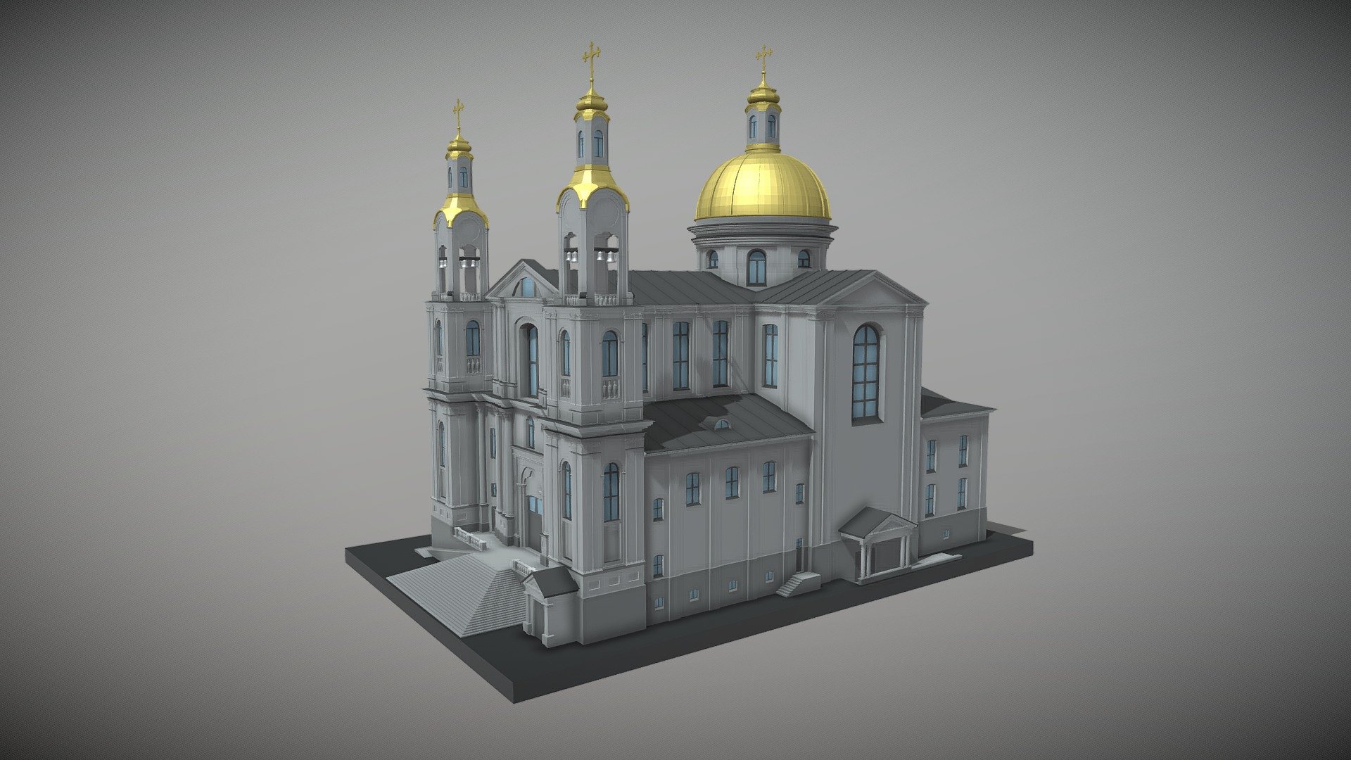Assumption Cathedral Printable - Download Free 3D model by Gerhald ...