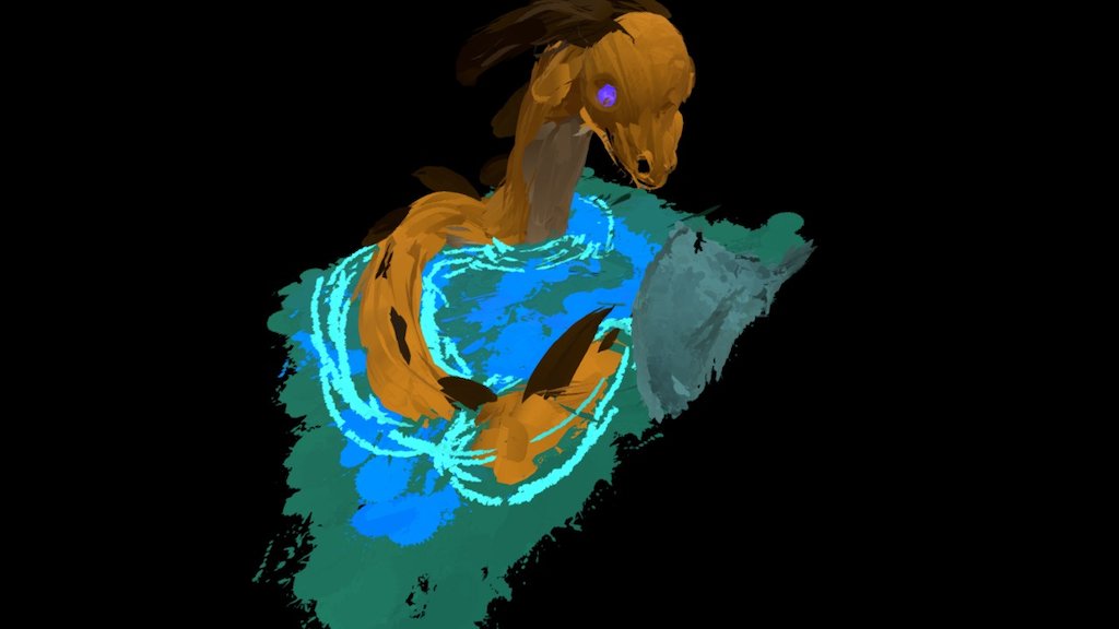 Sea Dragon - 3D model by Larsi [26cd2de] - Sketchfab