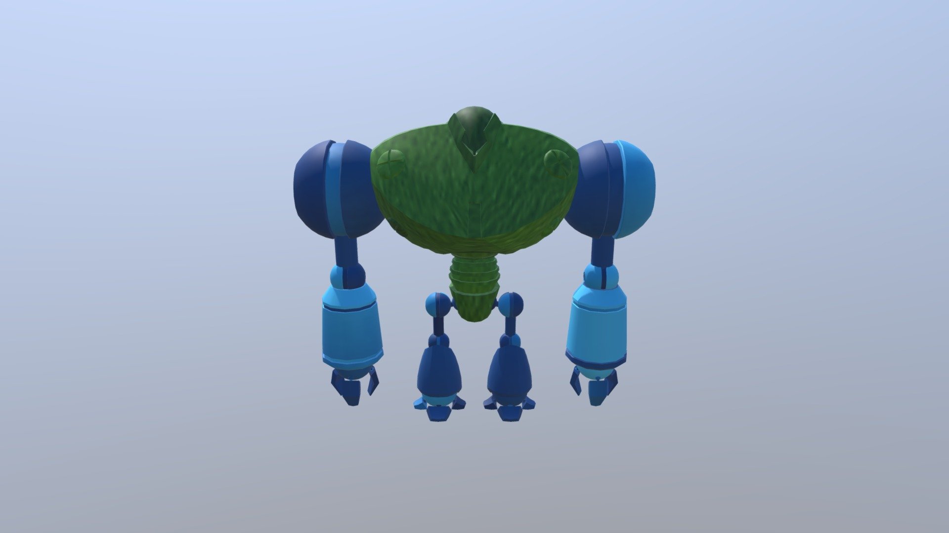 Robot Texture Practice - 3D model by ibjaycie [26cdf27] - Sketchfab