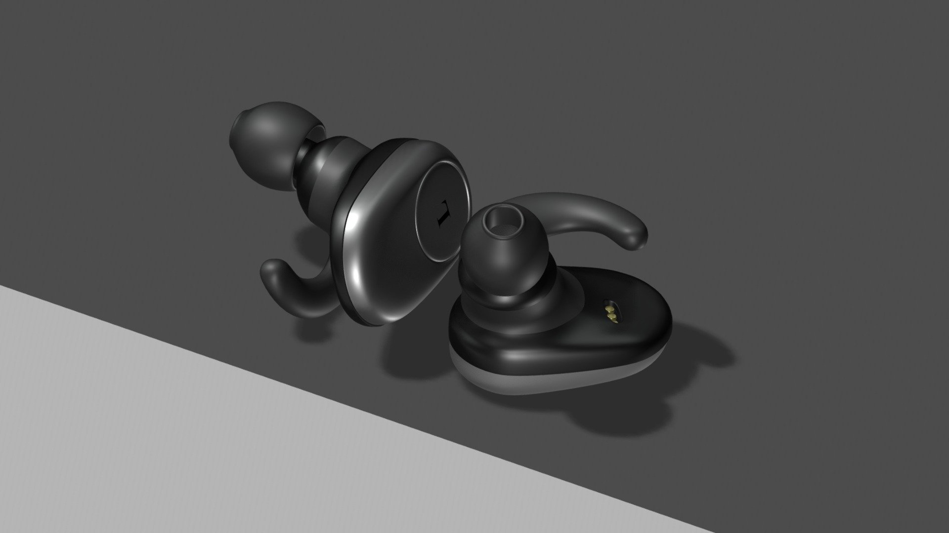 True Wireless Earbuds_1 - Buy Royalty Free 3D model by Khaled Reese ...
