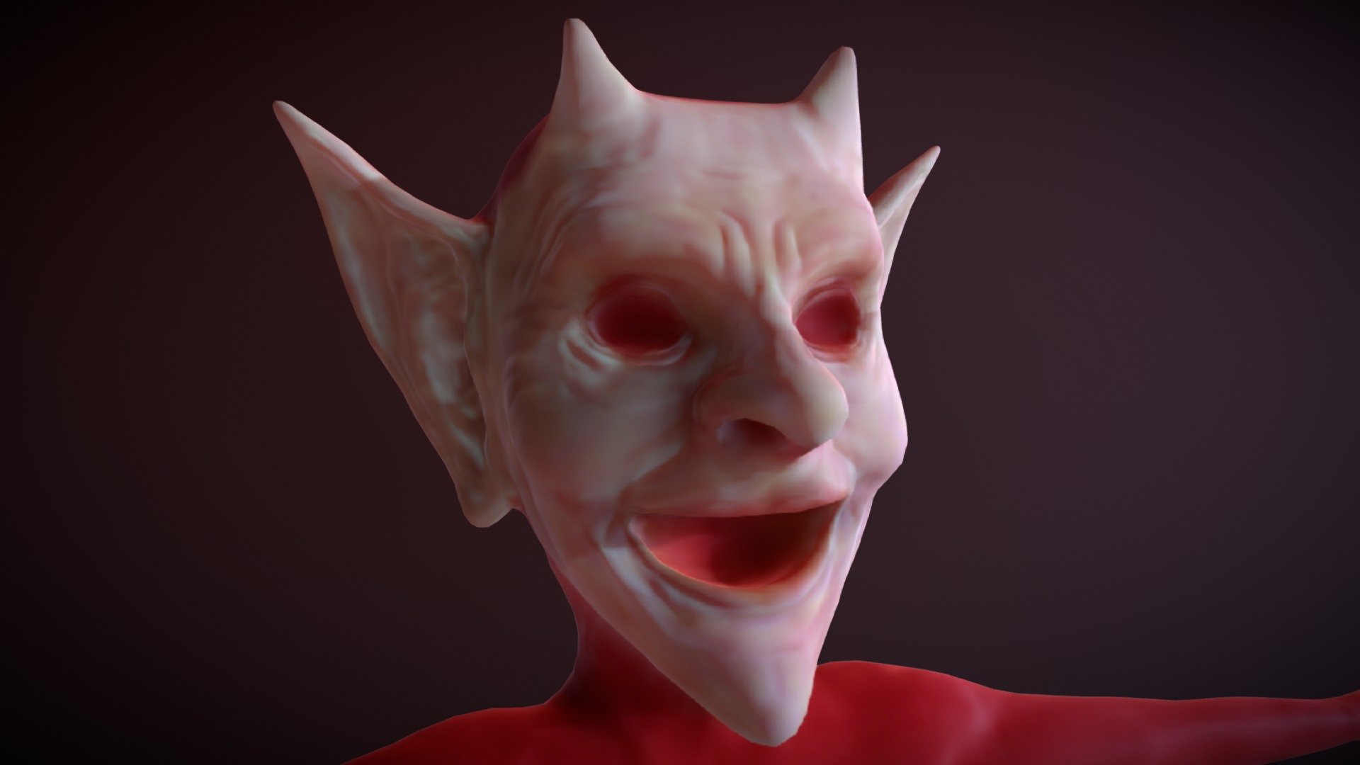 Little Demon - 3D model by David Mekibel (@mikdavidu) [26ce962] - Sketchfab