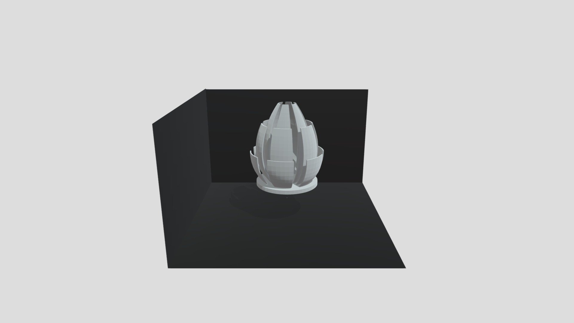 Lotus Lamp - 3D model by Aman.Rai0603 [26cfaad] - Sketchfab