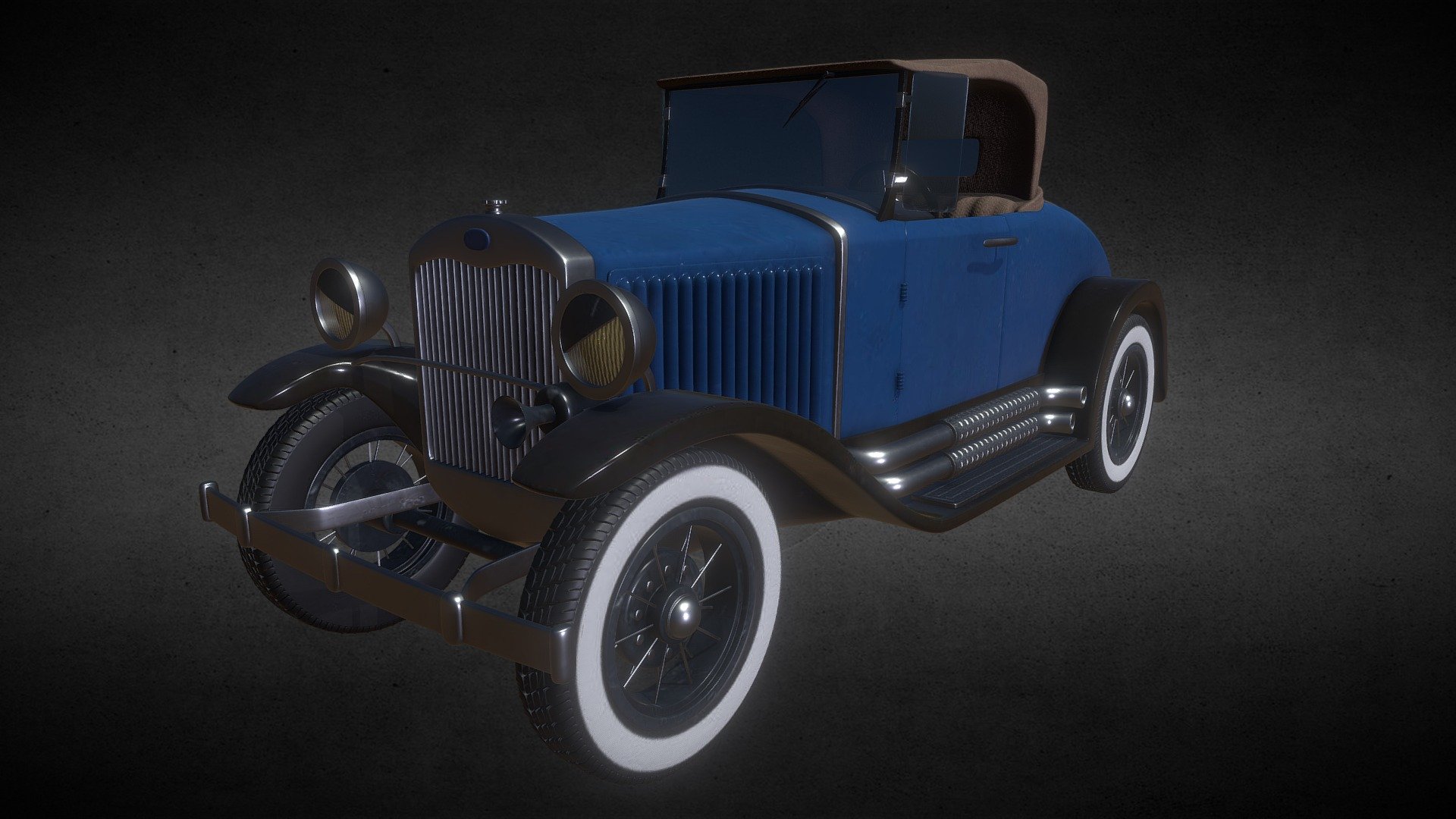 Custom Ford - 3D model by Ivan Bosque (@IvanBosque) [26cfe2e] - Sketchfab