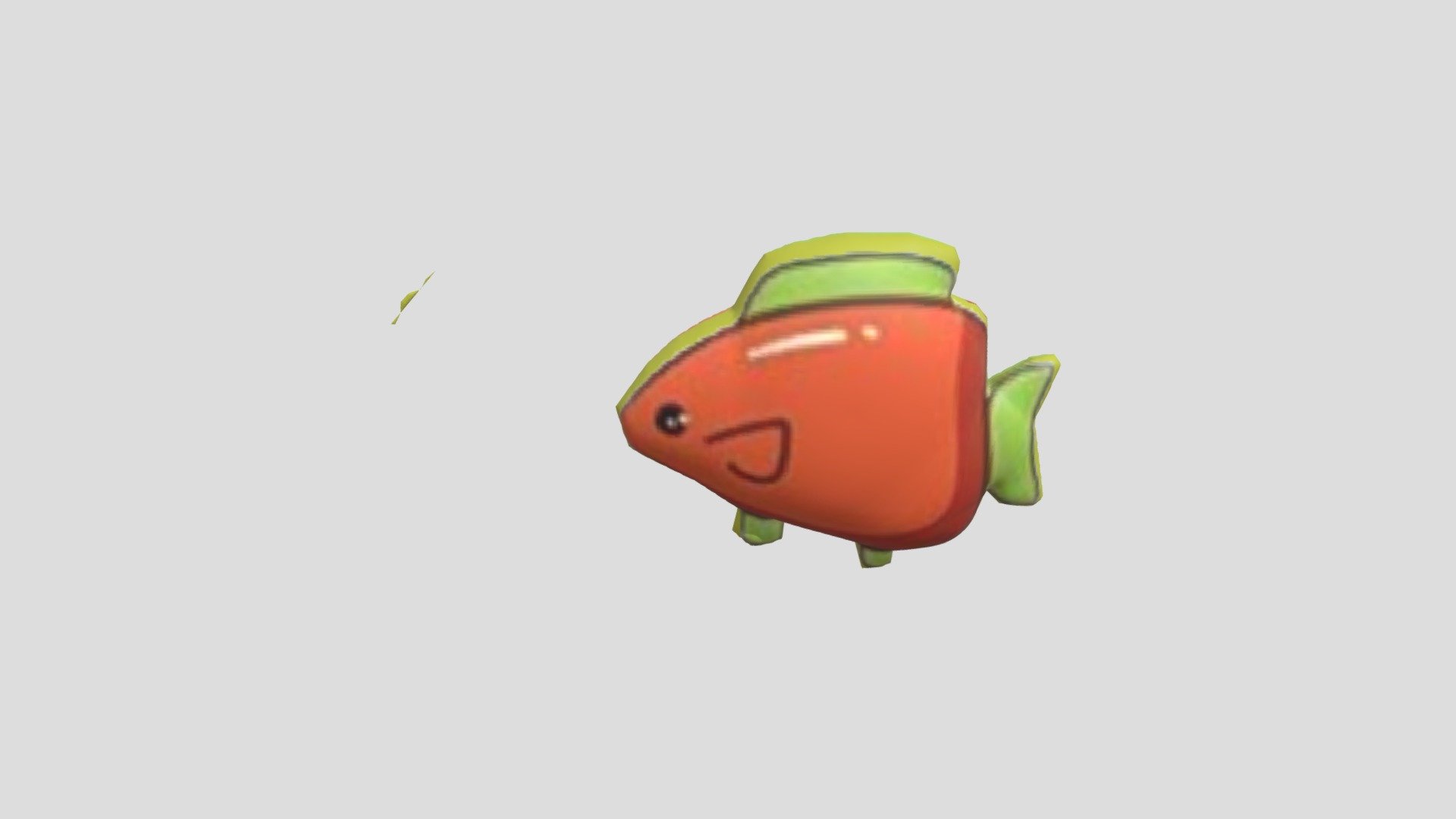 Ikan - 3D model by syahlarizkiaputri [26d1d62] - Sketchfab