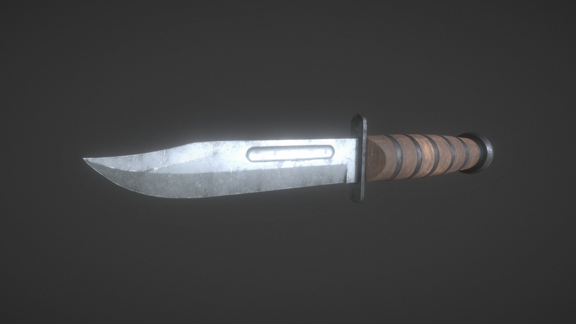 Combat Knife - Download Free 3D model by EverZax [26d21a8] - Sketchfab