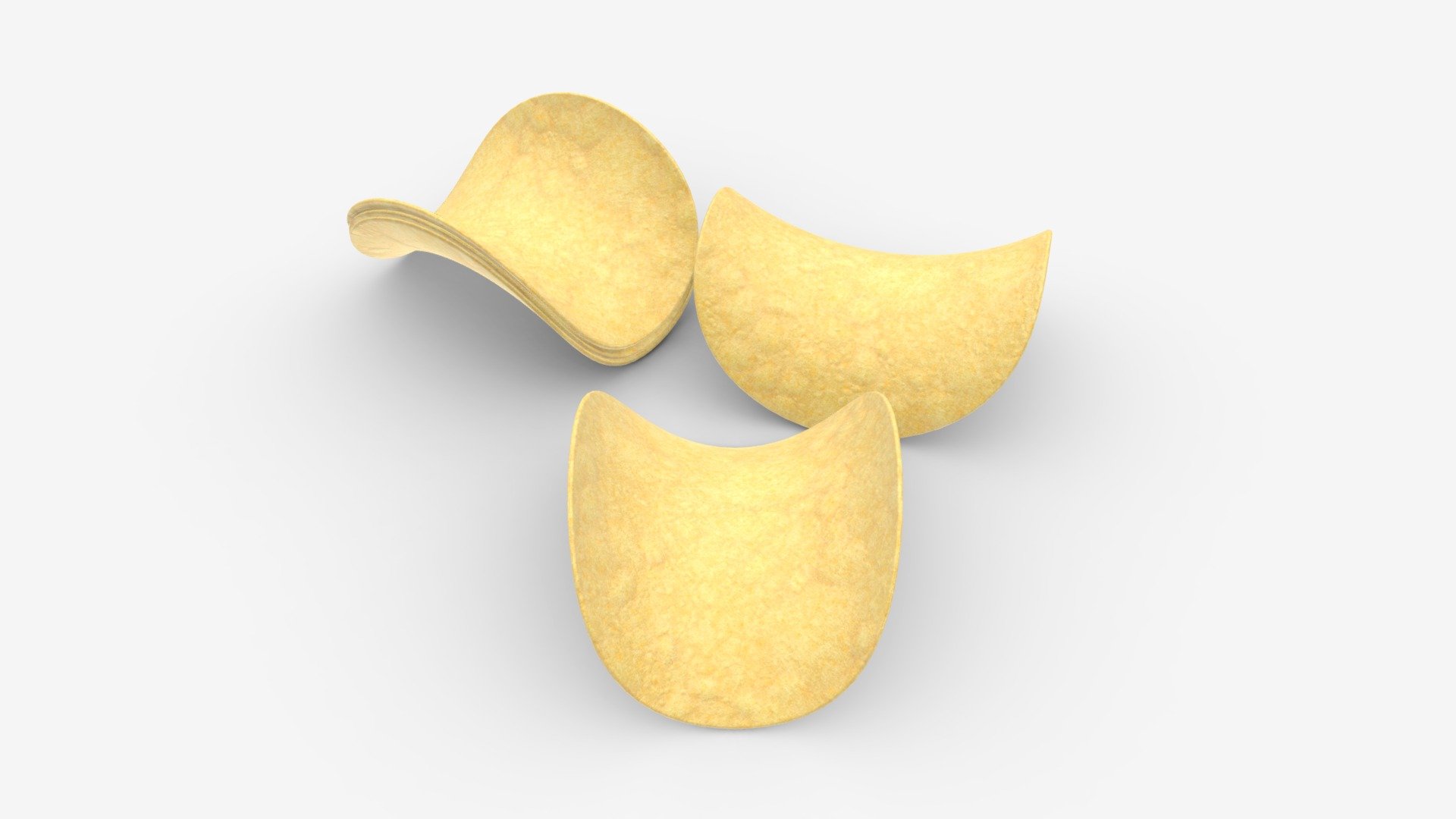 Potato chips 01 - Buy Royalty Free 3D model by HQ3DMOD (@AivisAstics ...