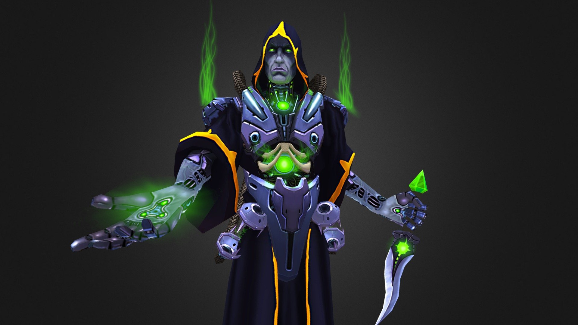 Technomage Test - 3D model by Banzaychik [26d2bd8] - Sketchfab