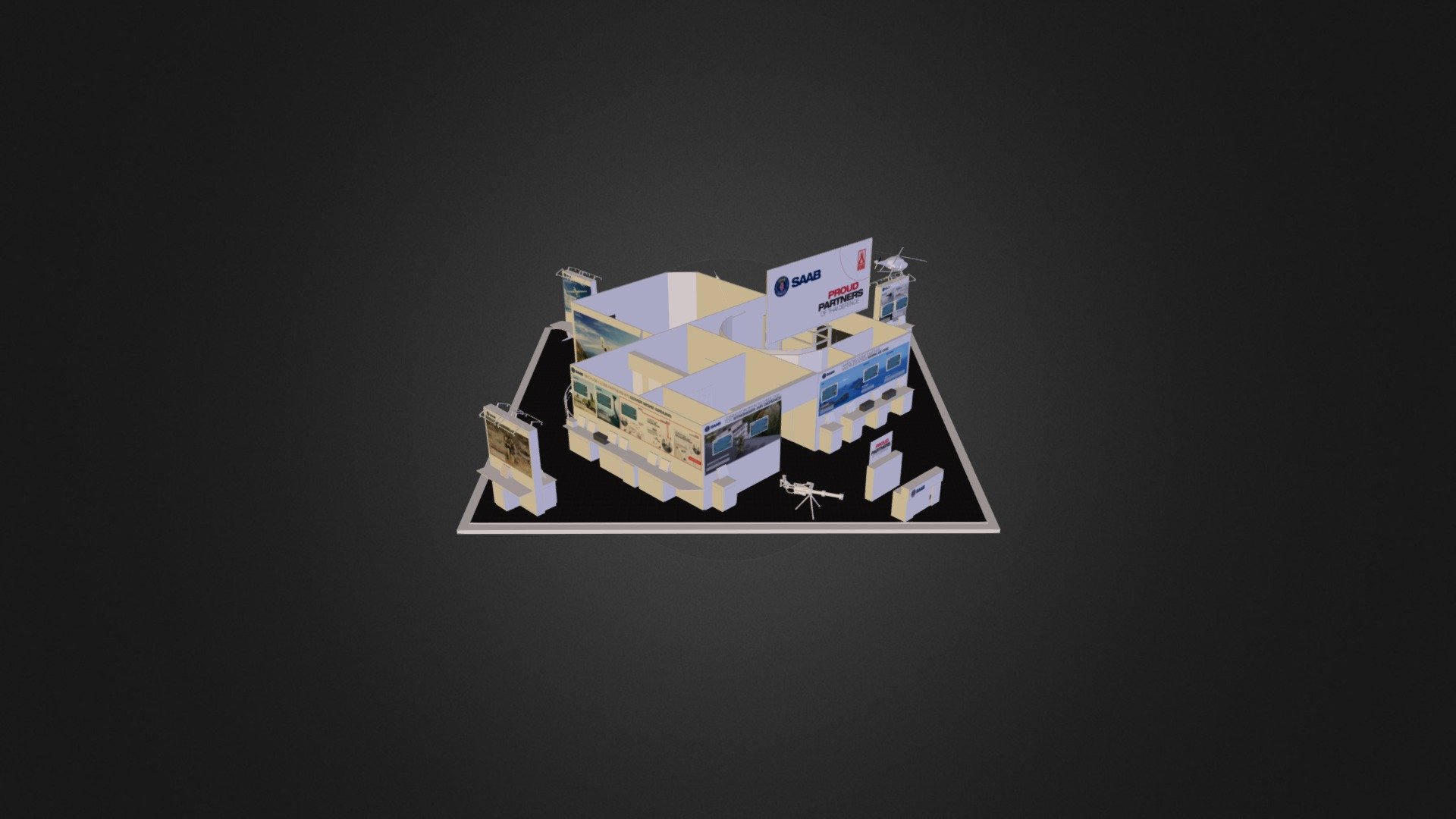 saab - 3D model by hemantthakkar07 [26d2df1] - Sketchfab