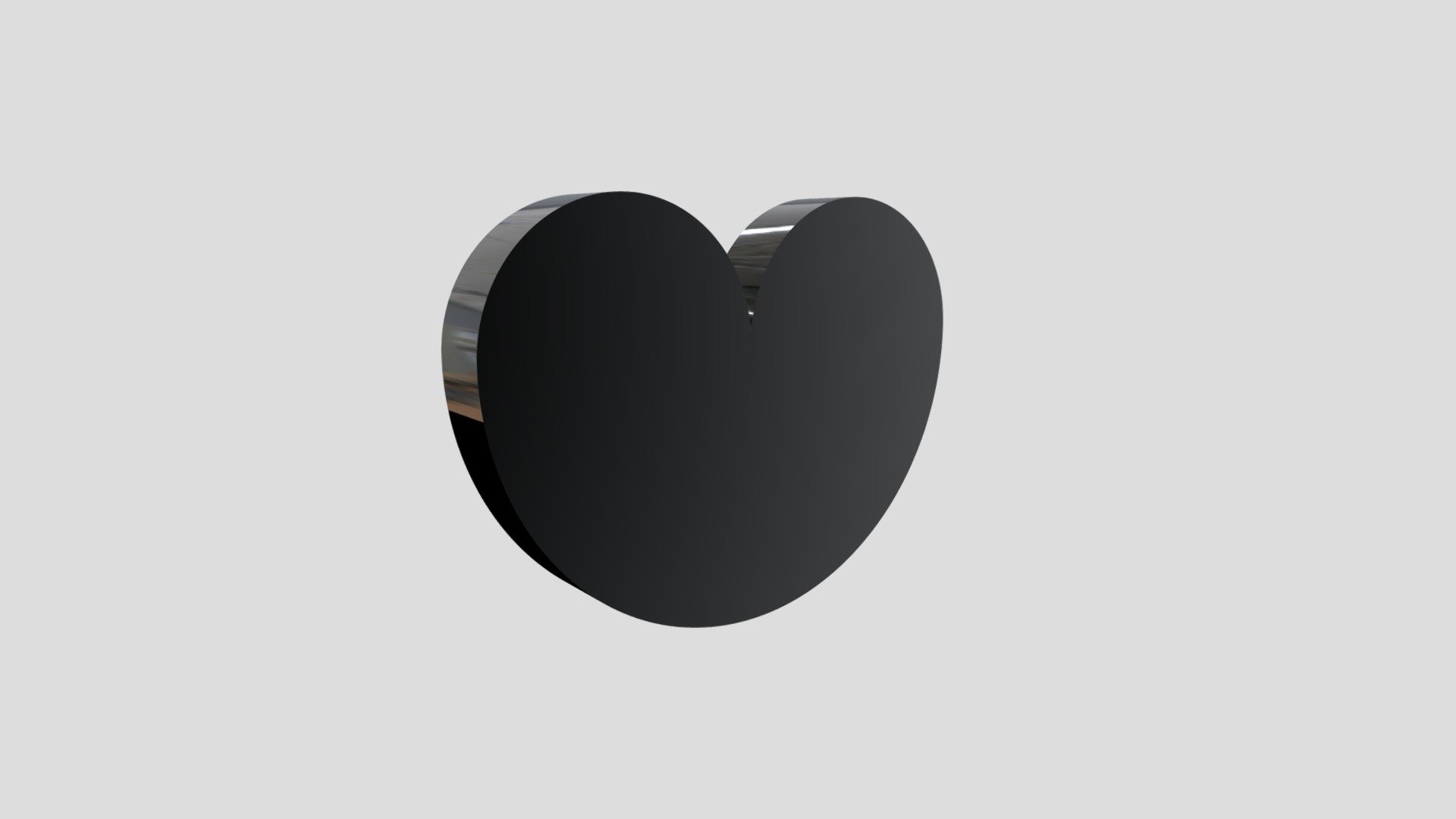 Rounded Heart Valentine 3D Shape - Download Free 3D model by Firman ...