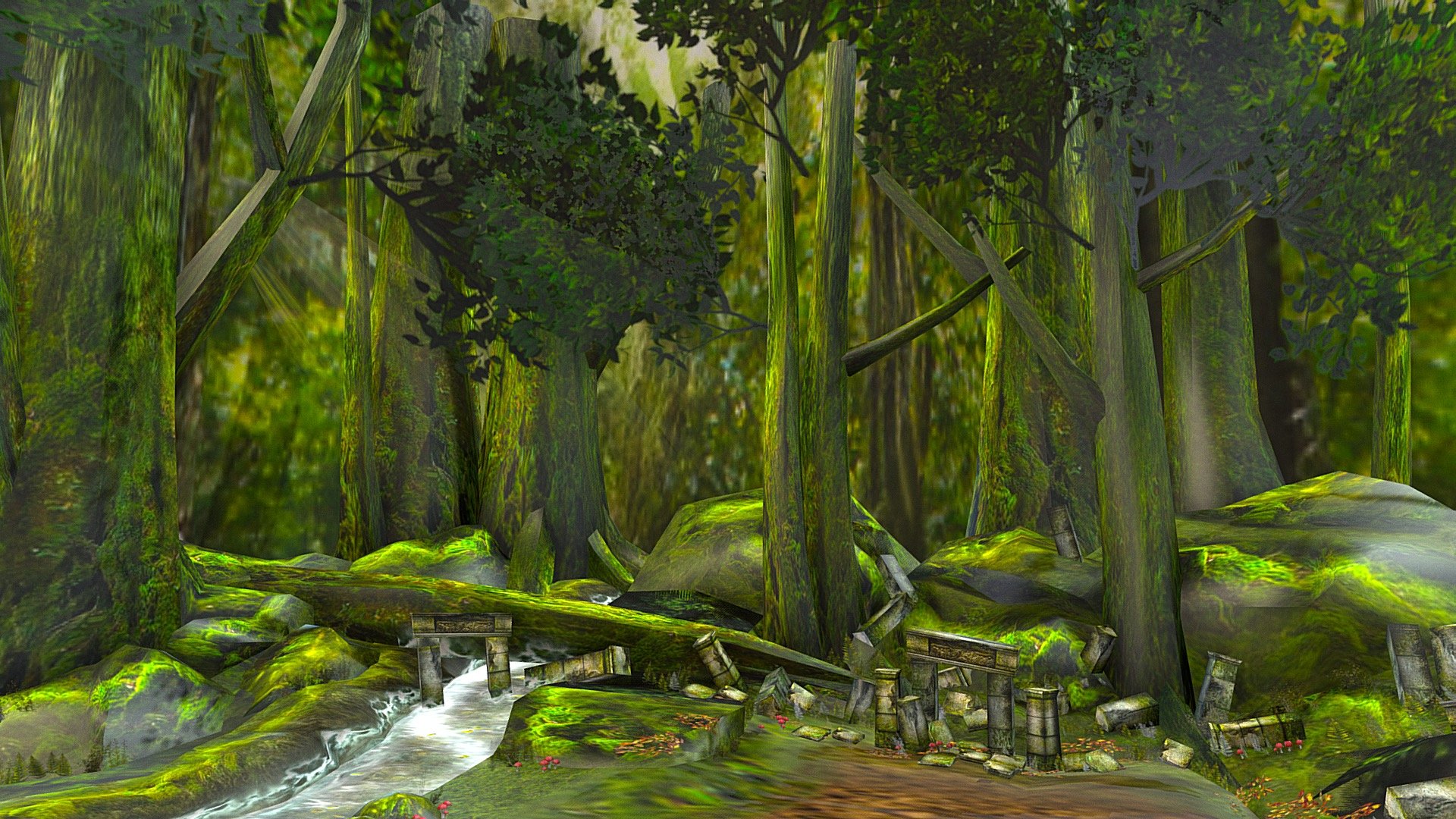 Realistic forest - Download Free 3D model by Pasha (@Pasha.) [26d5693 ...