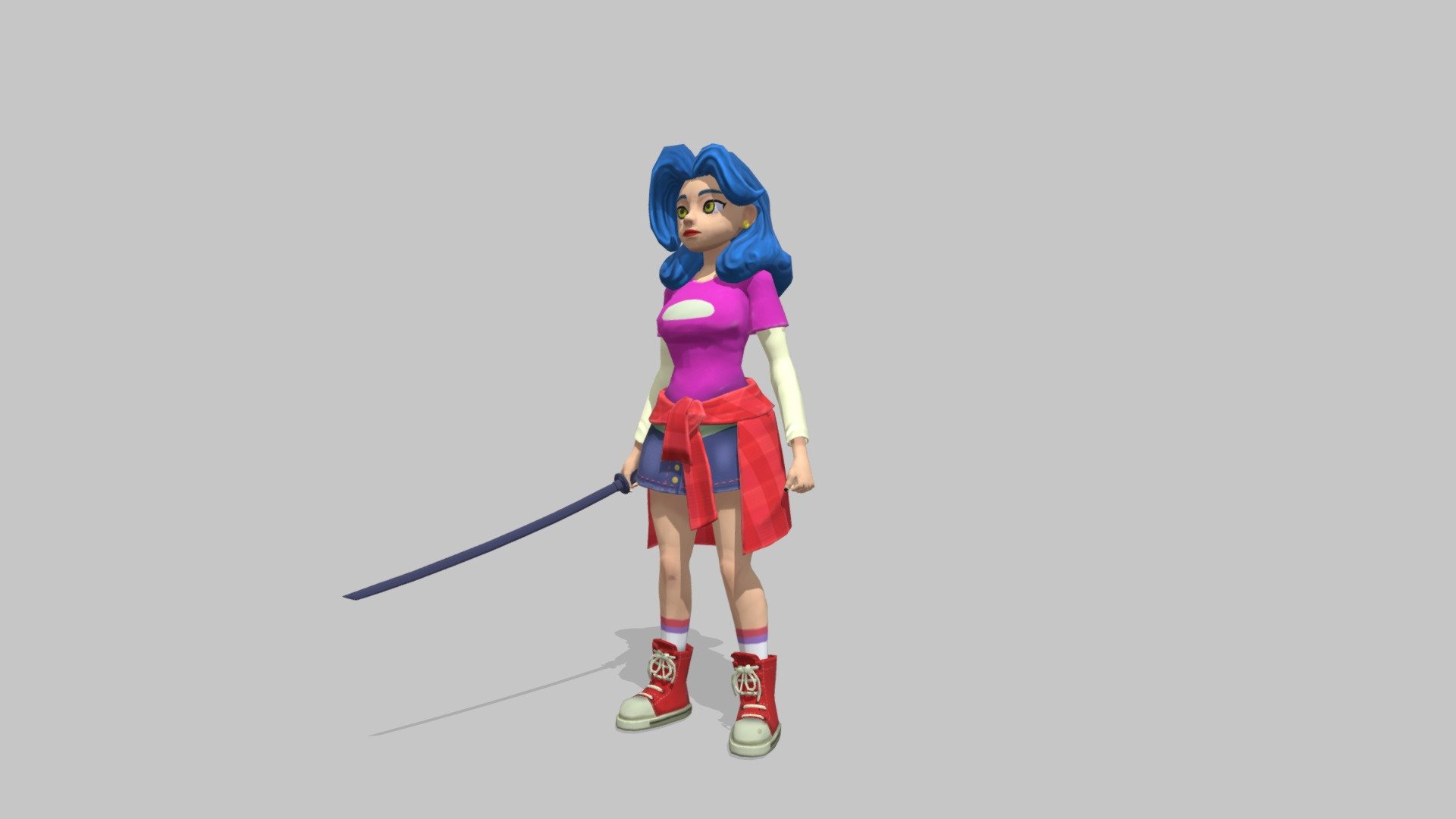 Stylized Character For Infinite art solutions - 3D model by Isl_Takhir ...