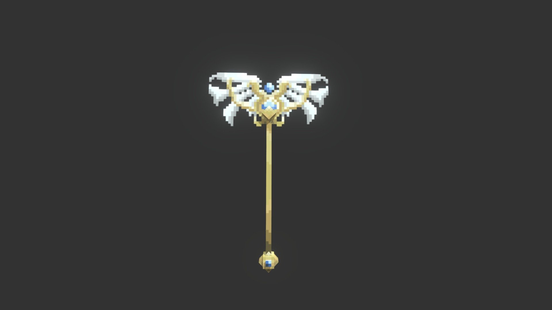 Staff - 3D model by makota [26d6101] - Sketchfab