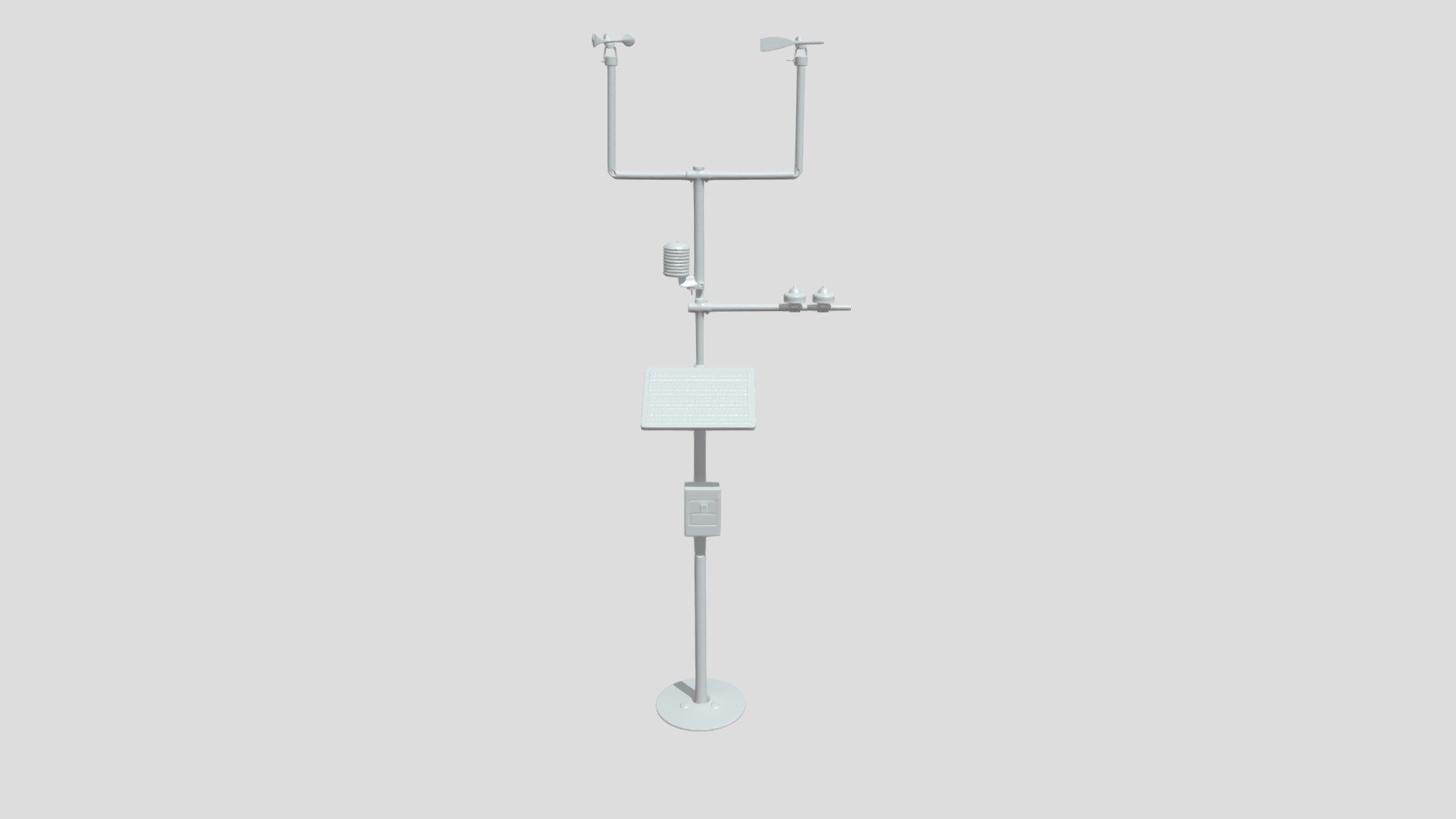 Weather monitoring station - 3D model by jc221814 [26d62cc] - Sketchfab