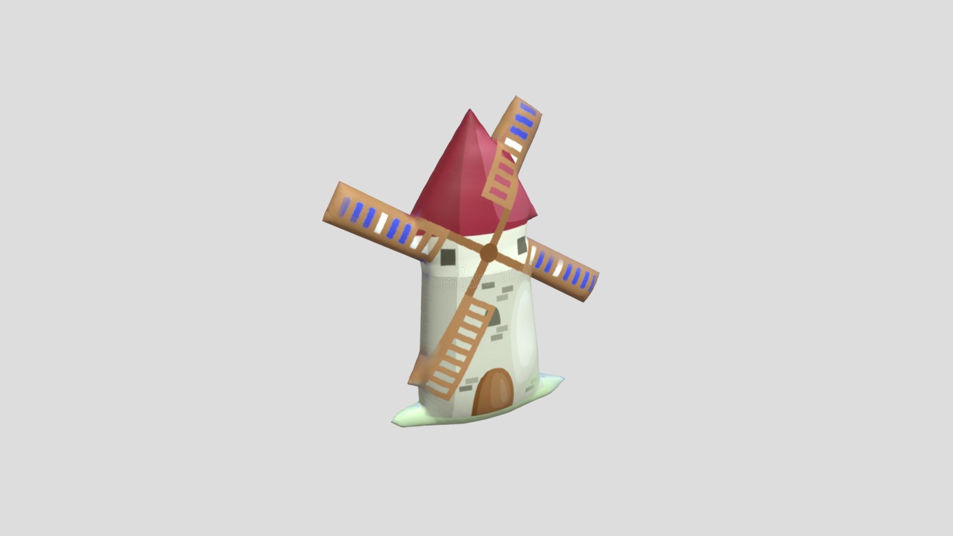Kincir Angin - Download Free 3D model by nurulnabilah [26d7cef] - Sketchfab