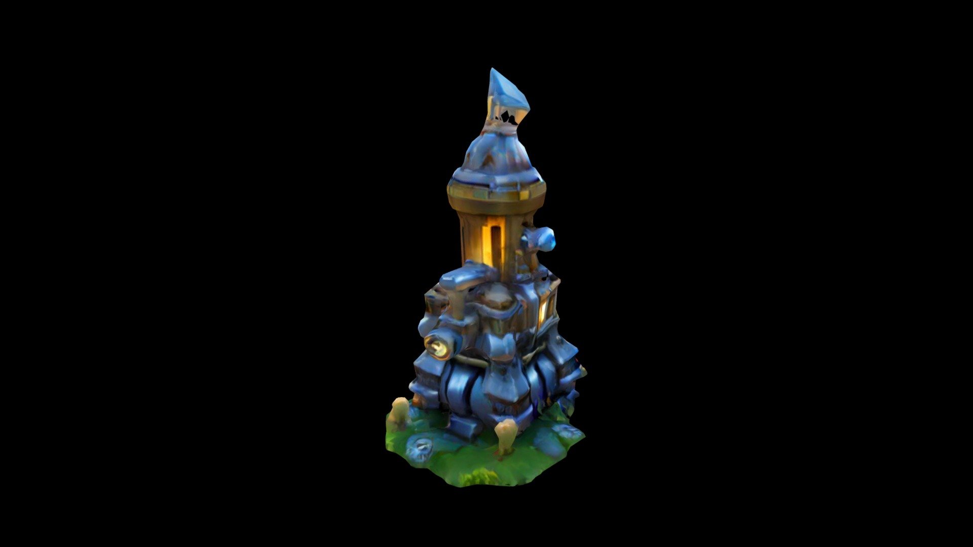 Tower Fall RTS building 079bb96e-07f4-4d8b-8c4e- - Download Free 3D ...