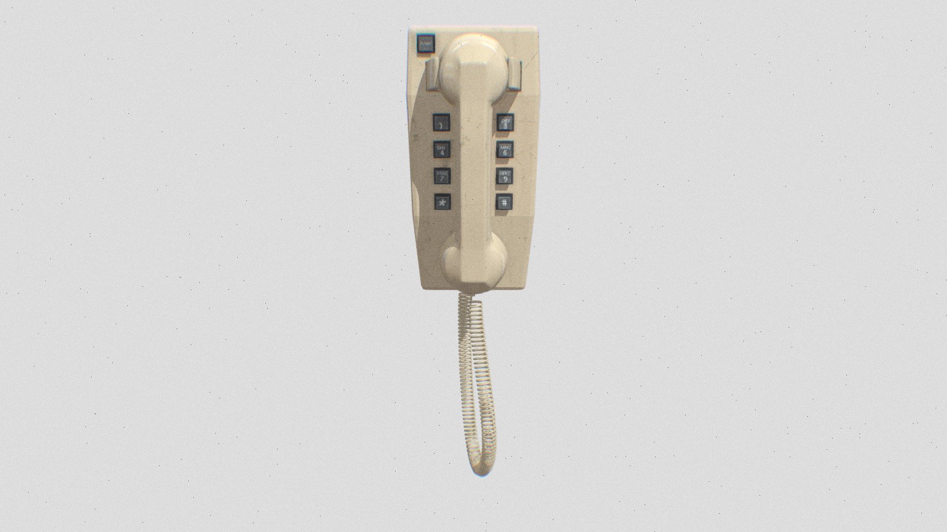 1990s Phone Wall - 3D model by Artyooooom [26d91d9] - Sketchfab