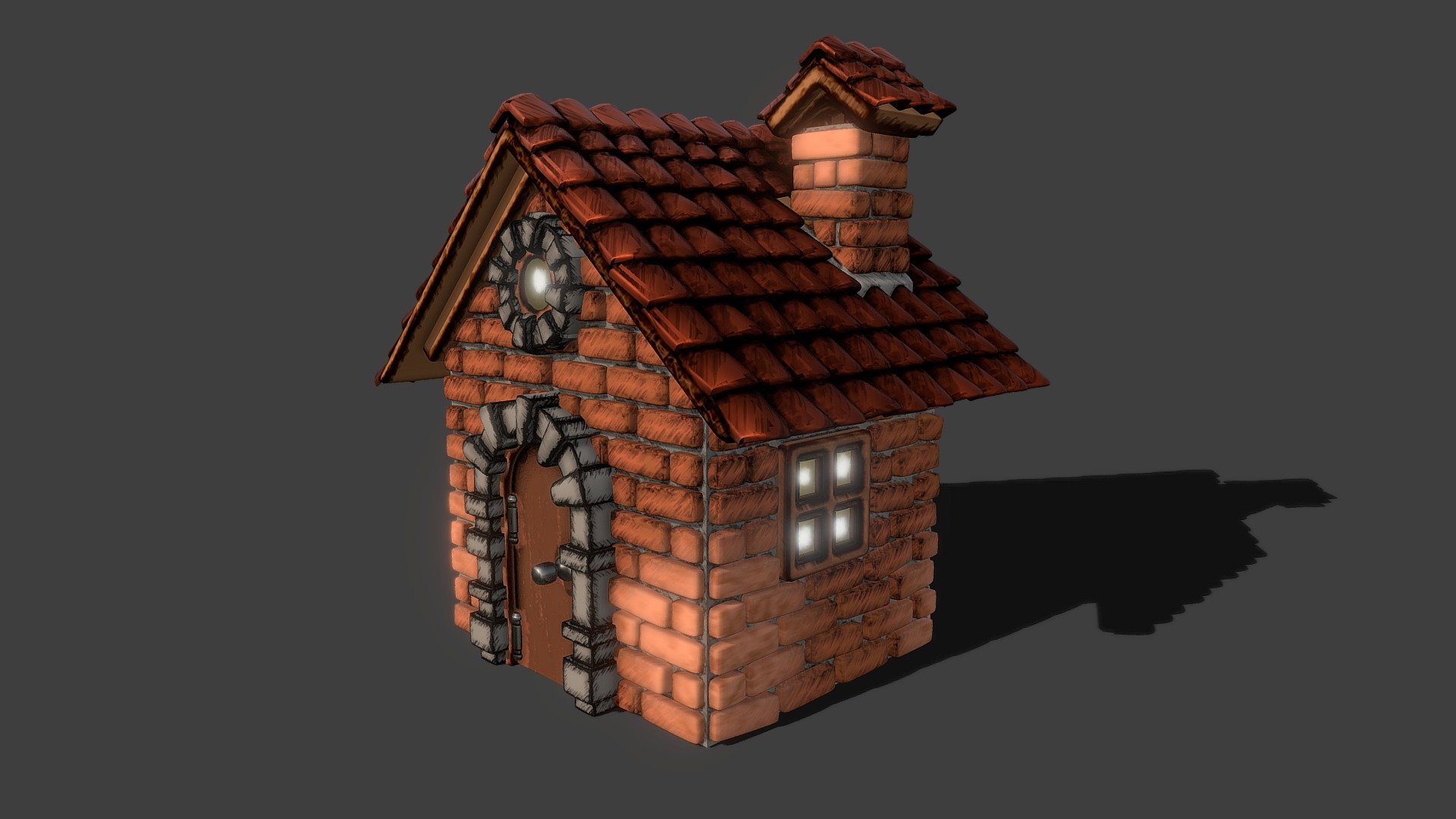 CUTE COMIC STYLIZED HOUSE - Download Free 3D model by sergiosuarez2515 ...