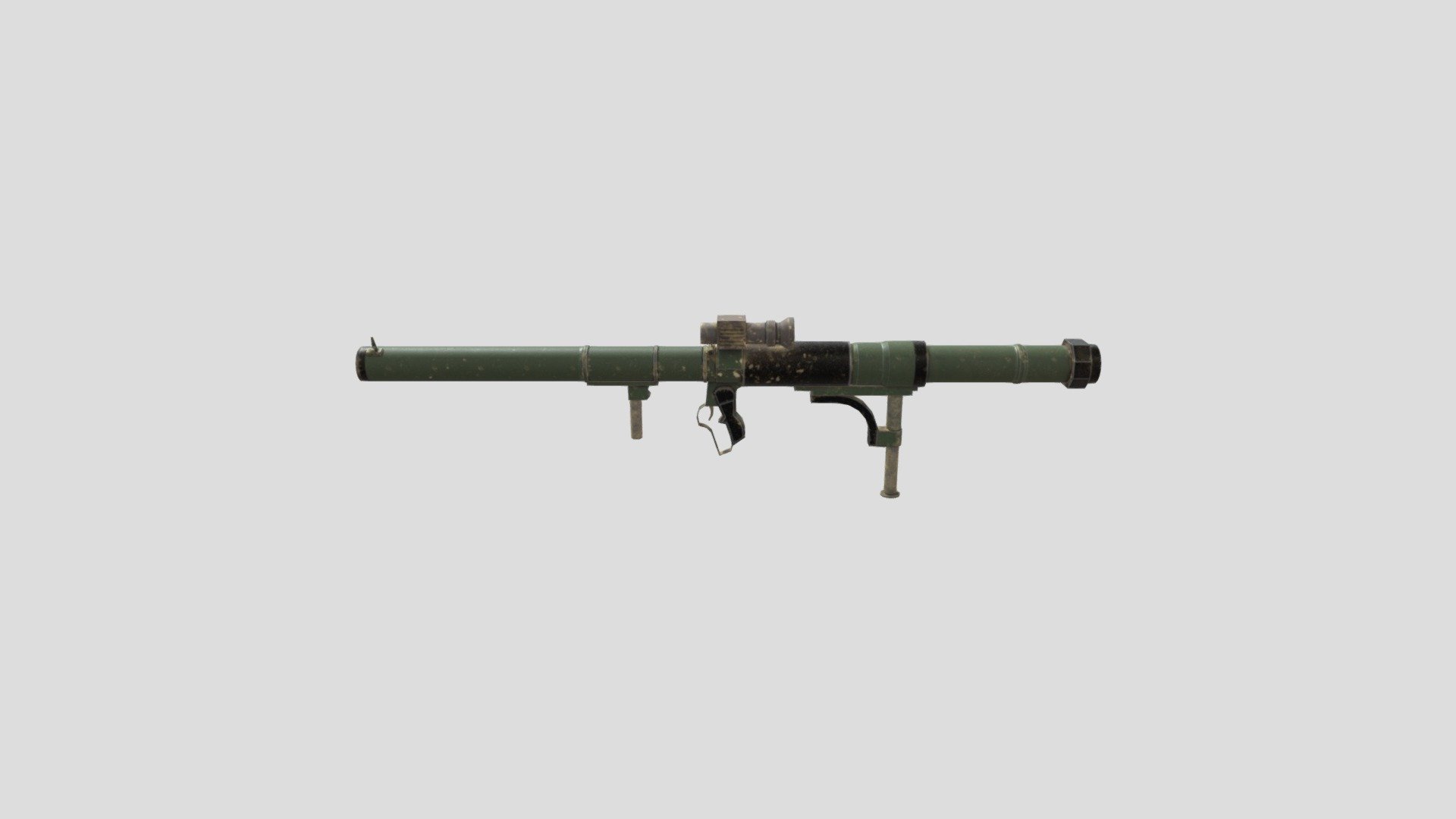 Yugoslavia M79 rocket launcher - Download Free 3D model by ...