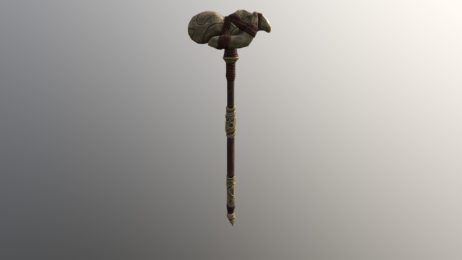 Bone Warhammer - 3D model by hovono [26dca28] - Sketchfab