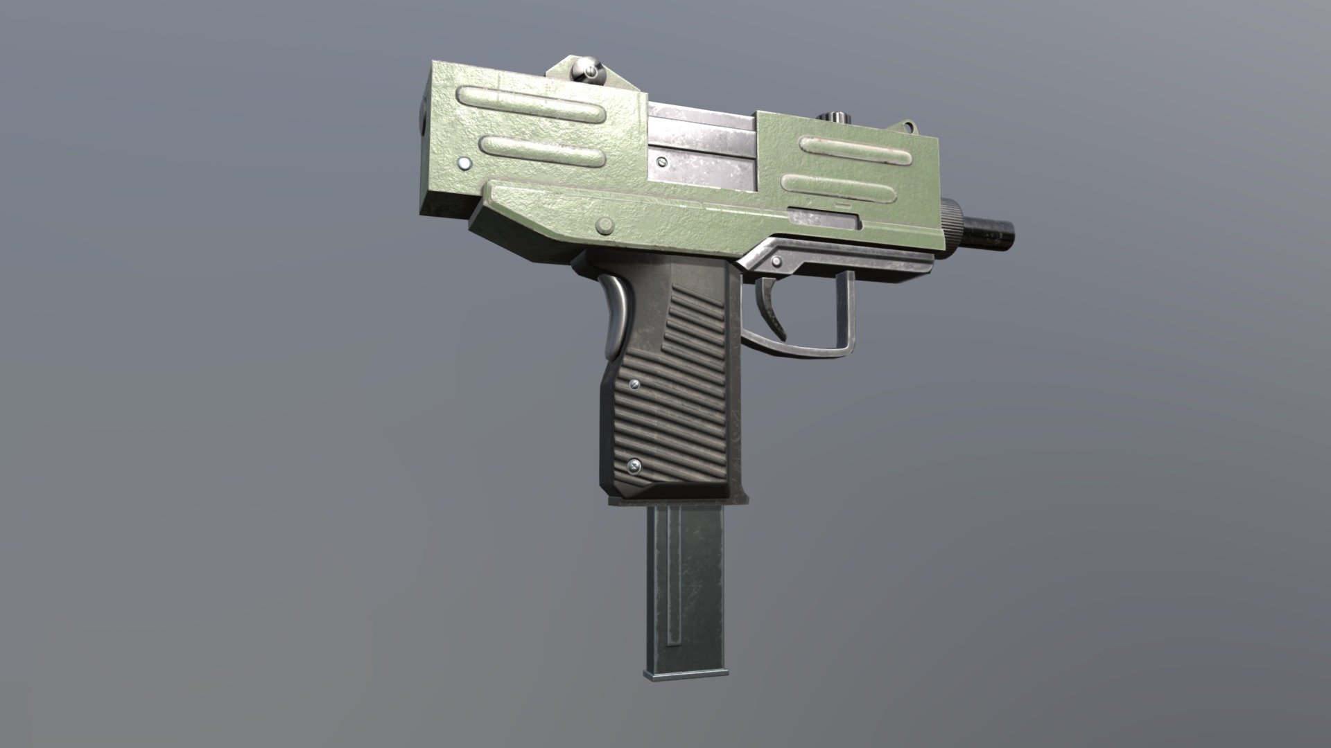 Uzi - 3D model by godren [26de021] - Sketchfab