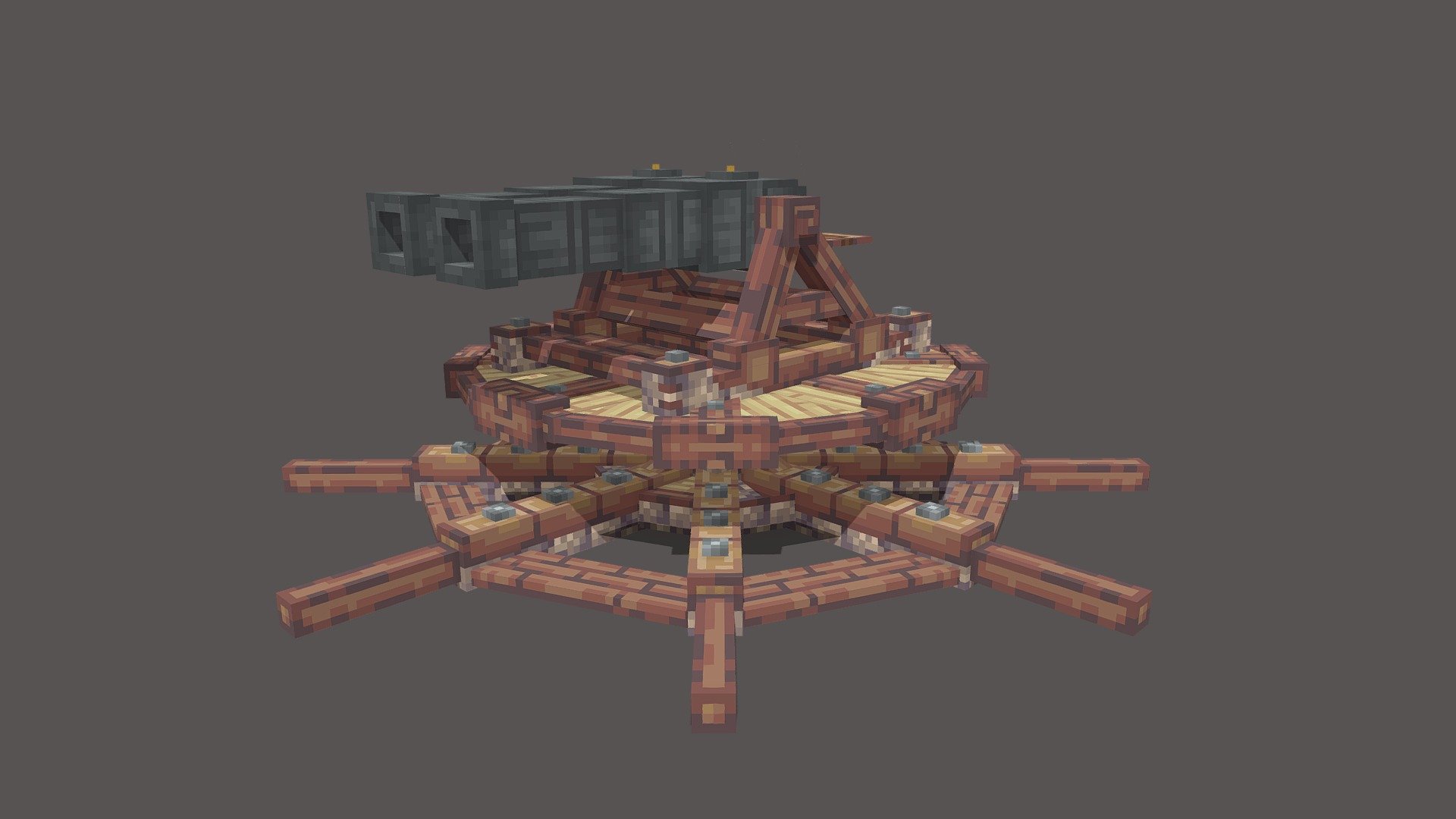 Double-Barreled Defensive Canon - 3D model by Der Vlapos (@der_vlapos ...