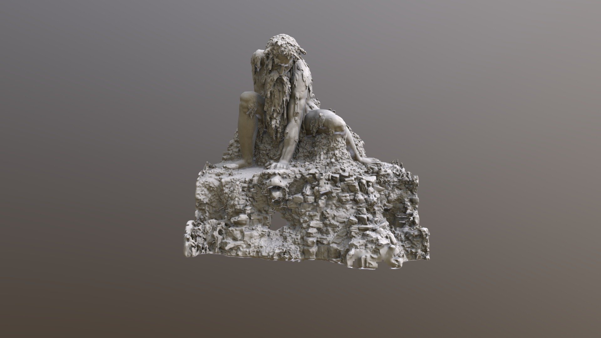 Colosso dell'Appennino - Pratolino - 3D model by laboratoriogeco ...