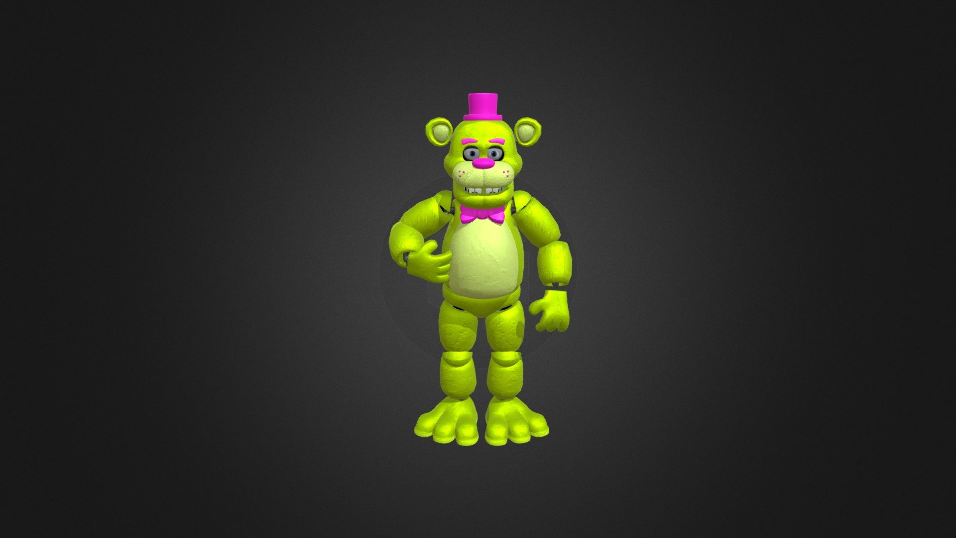 freddy_fazbear____ (1) - 3D model by Freddy (@Mitctora4532) [26e0c68 ...