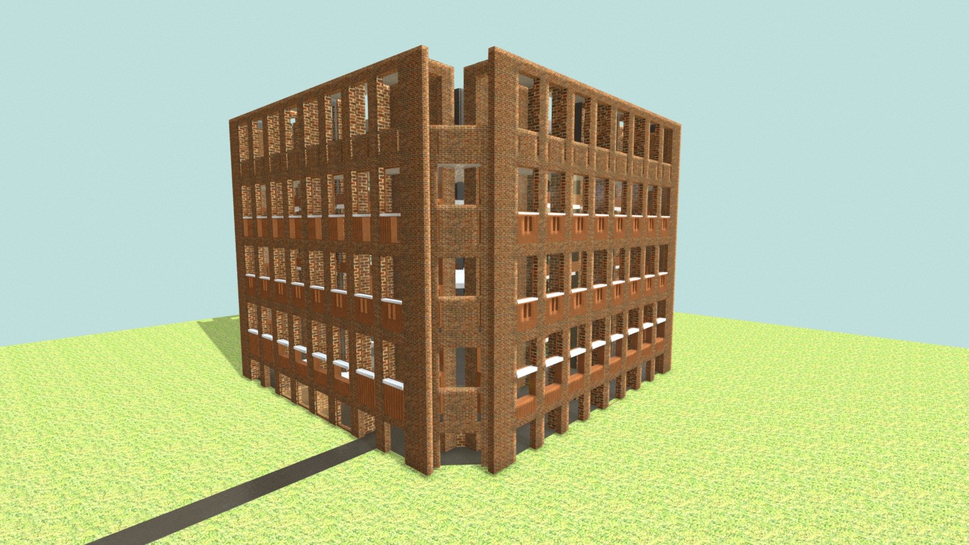 Exeter Library - 3D model by davidibarra [26e16eb] - Sketchfab