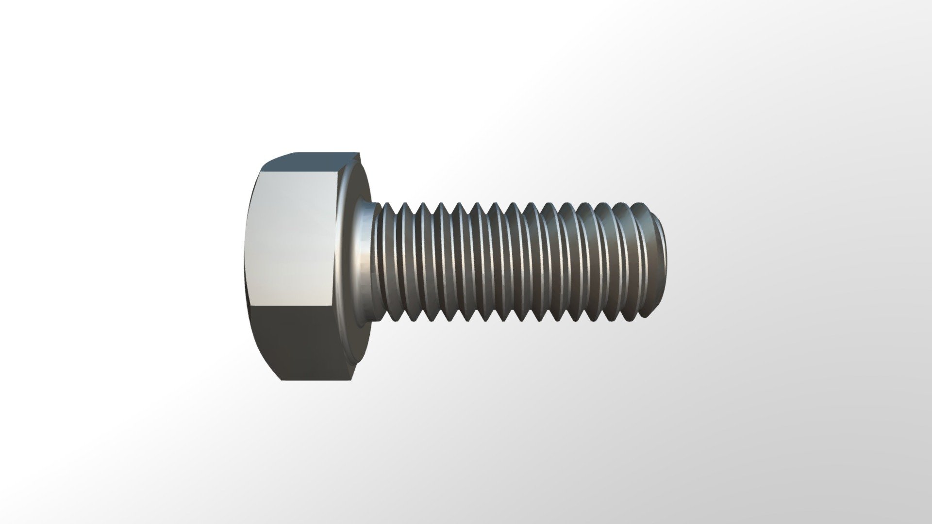 DIN 933 - 1987-1 - 3D model by fastfastener [26e27d4] - Sketchfab