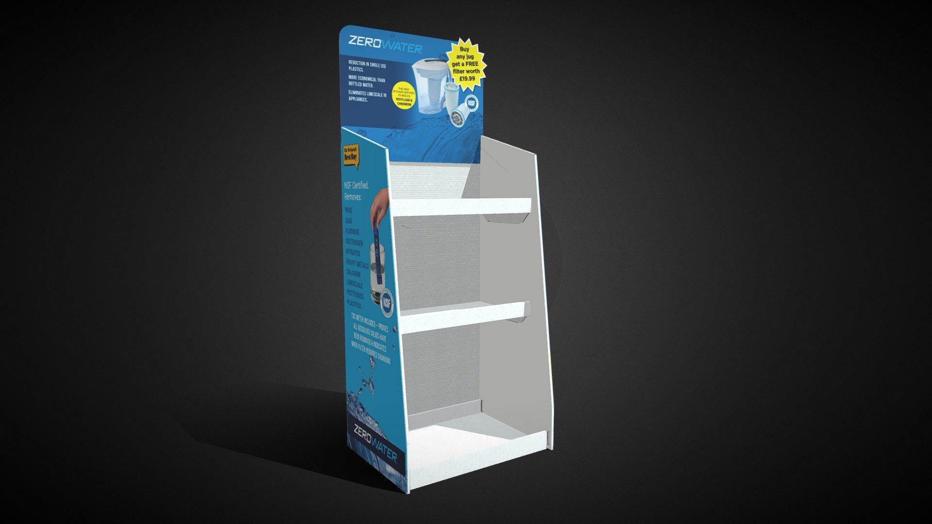 Zero Water 600mm Wide Unit - 3D model by envoprint (@keithenvoprint ...