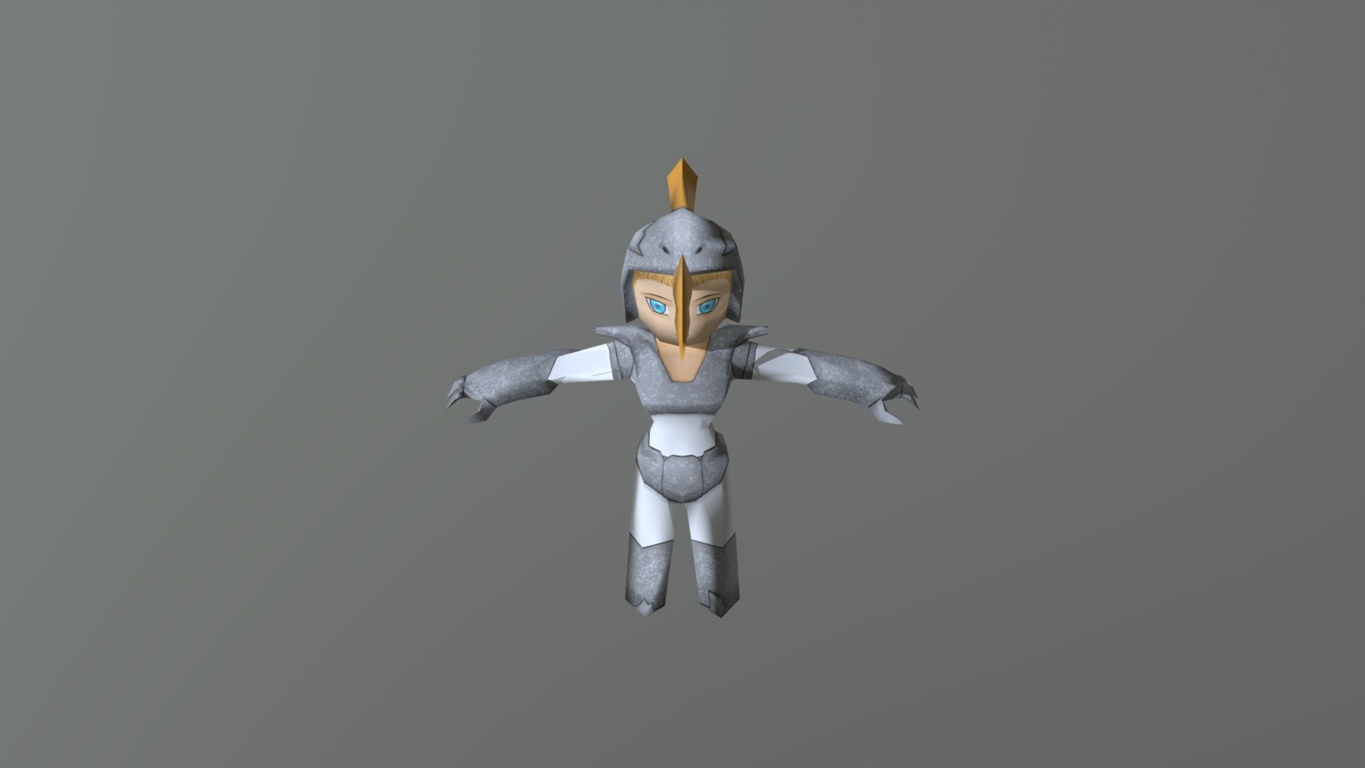 Low Poly Game Warrior - 3D model by alexmontanez2014 [26e312b] - Sketchfab