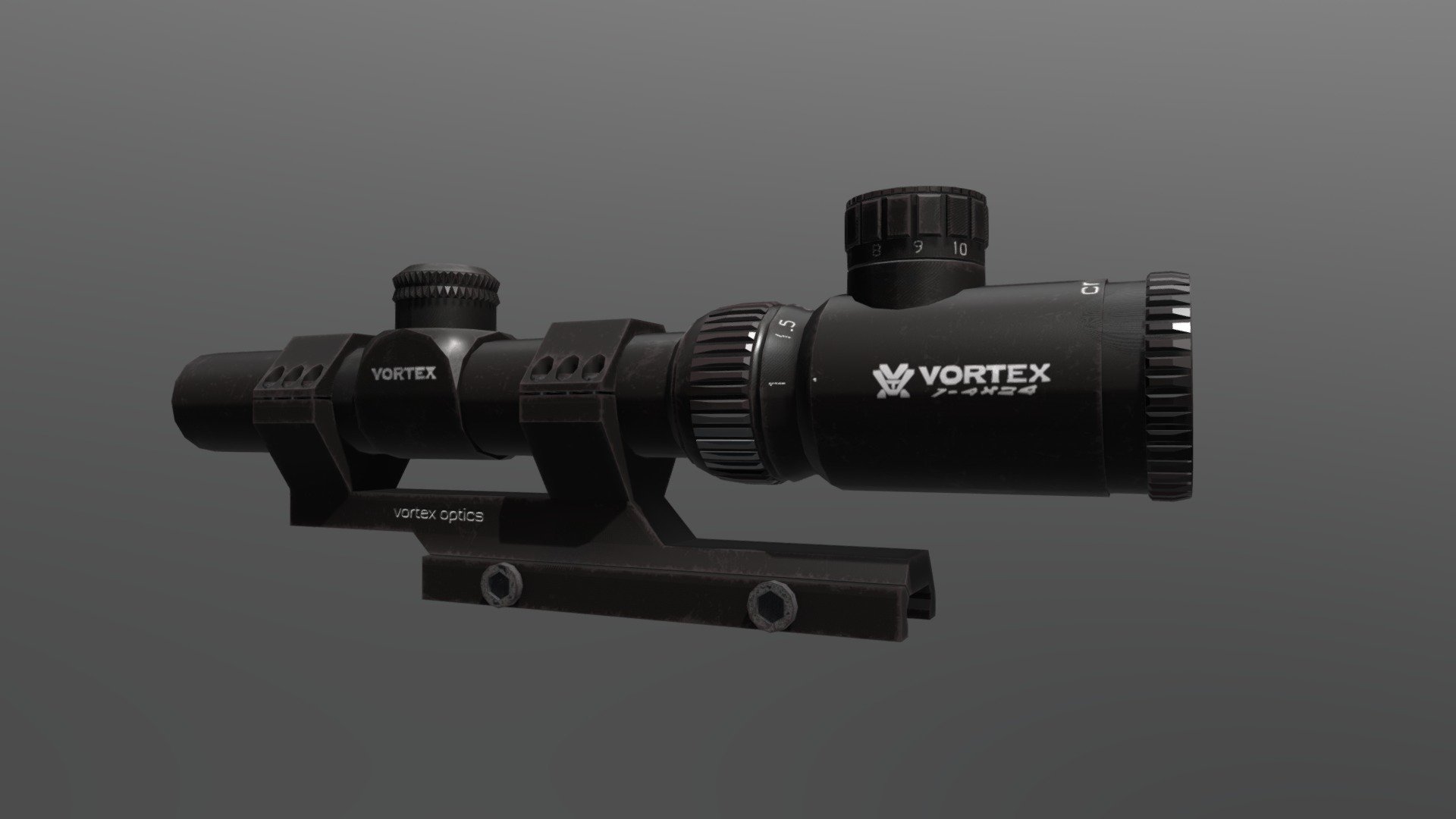 Sight Vortex Crossfire II 1-4x24 - Download Free 3D model by 3dYaroslav ...