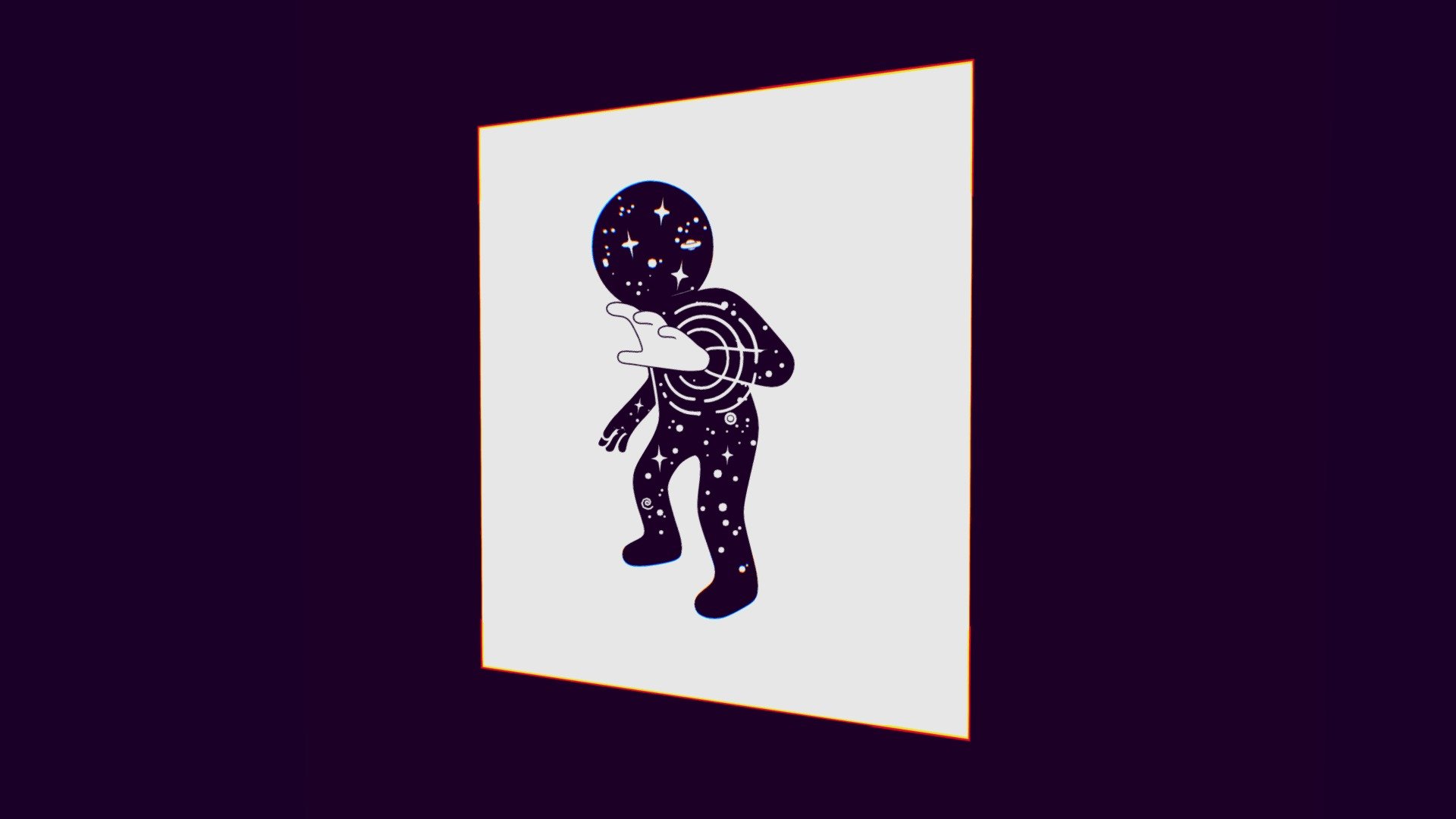 Cosmic Man by Muretz - 3D model by wotever [26e4ec4] - Sketchfab