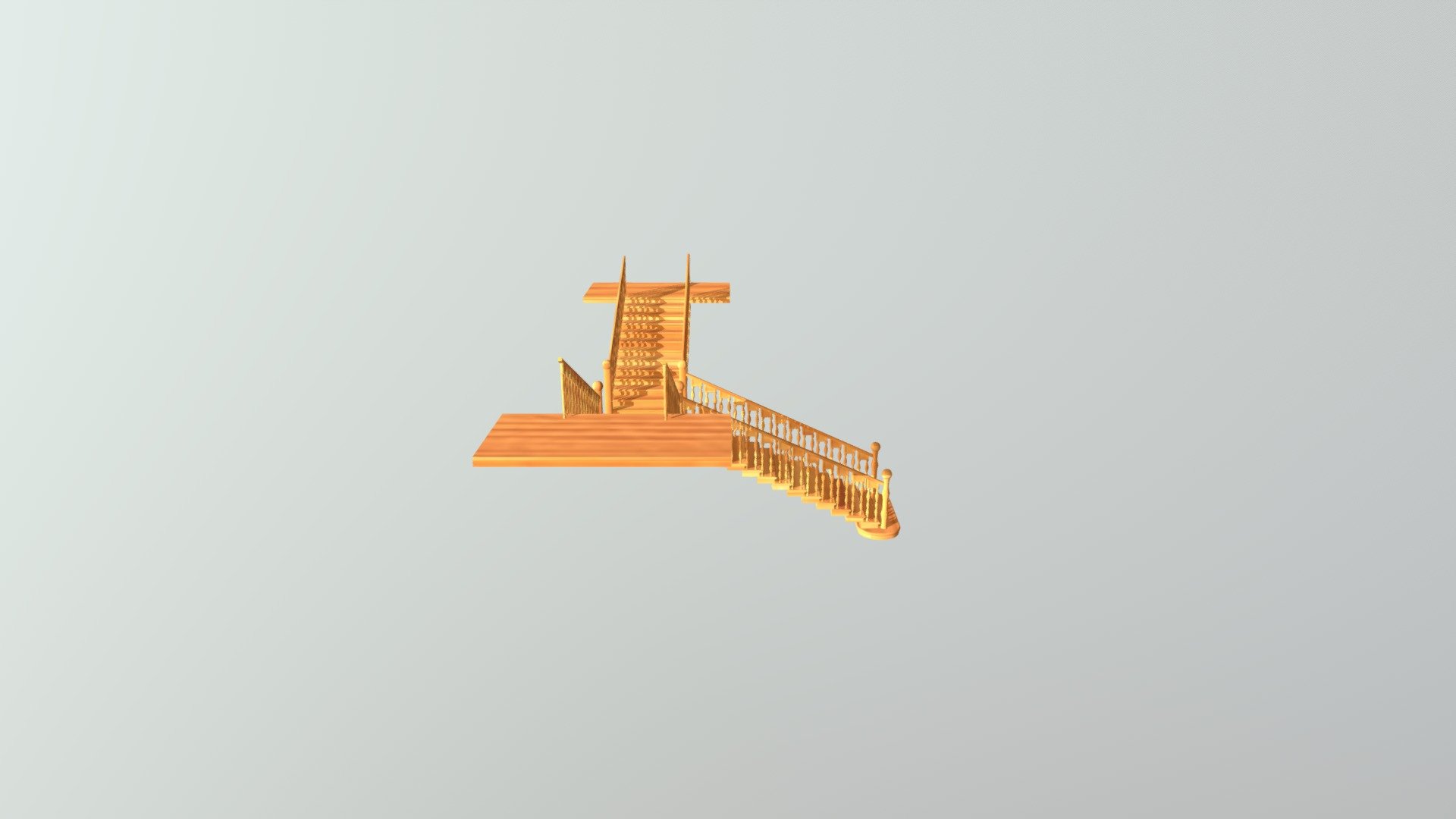 Staircase - Download Free 3D model by Vineet02 [26e5654] - Sketchfab