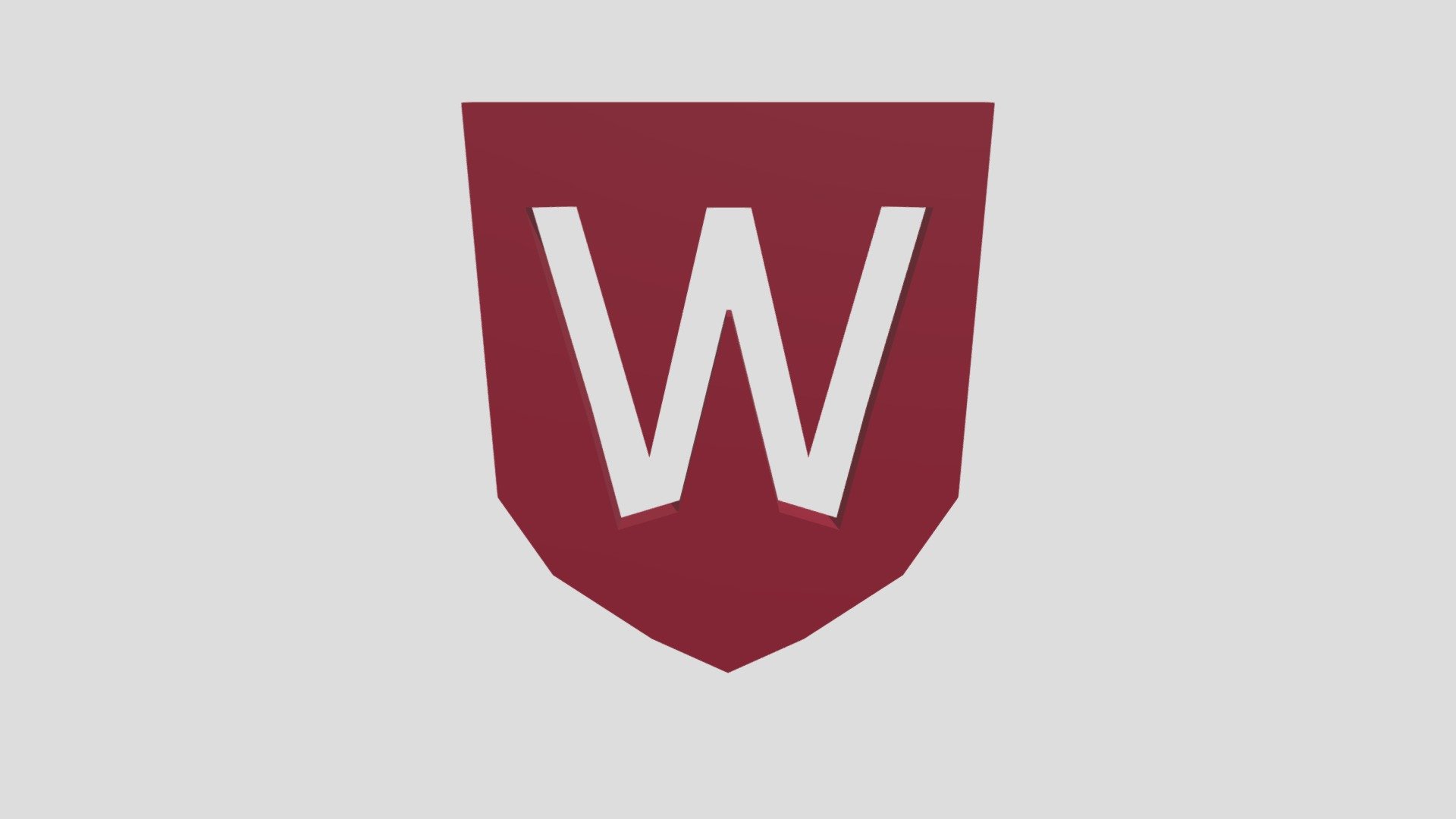 WSU LOGO TUTE1 - Download Free 3D model by 19951485 [26e5de9] - Sketchfab