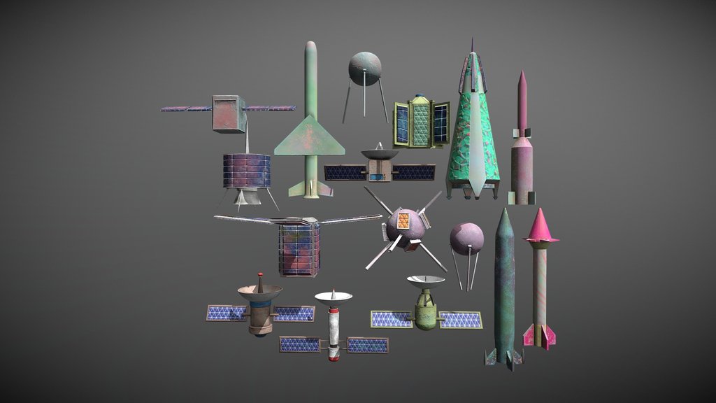 Sci-Fi - A 3D model collection by Pat Sipes (@pasipes) - Sketchfab