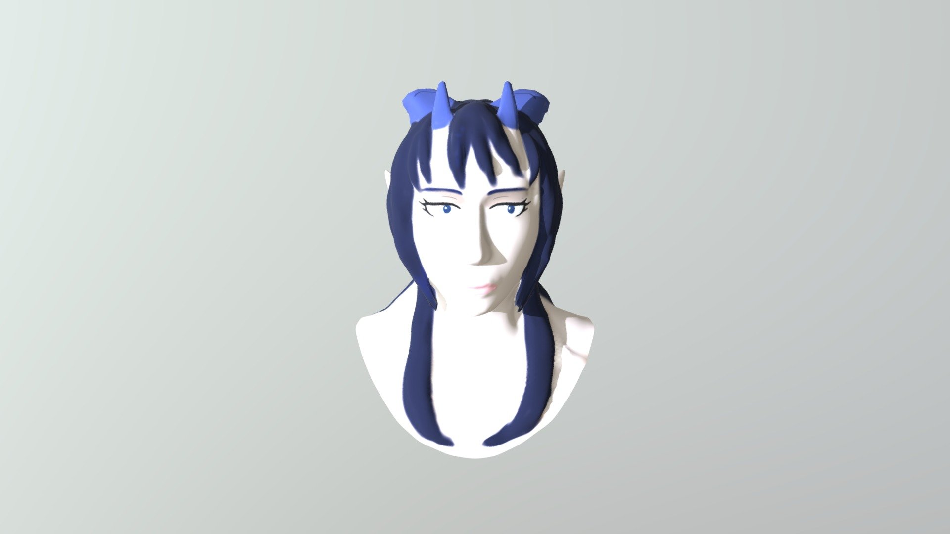 OC face - 3D model by ewaz [26e7b52] - Sketchfab