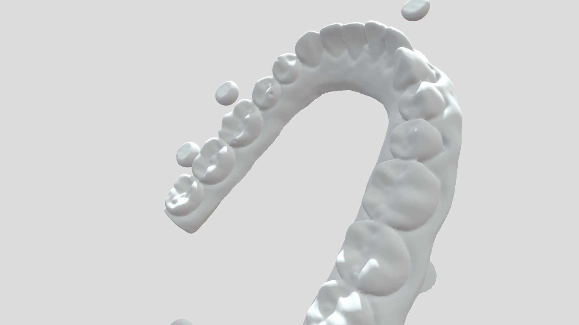 Teeth STL model for Dental - 3D model by mjthomp3 [26ea800] - Sketchfab