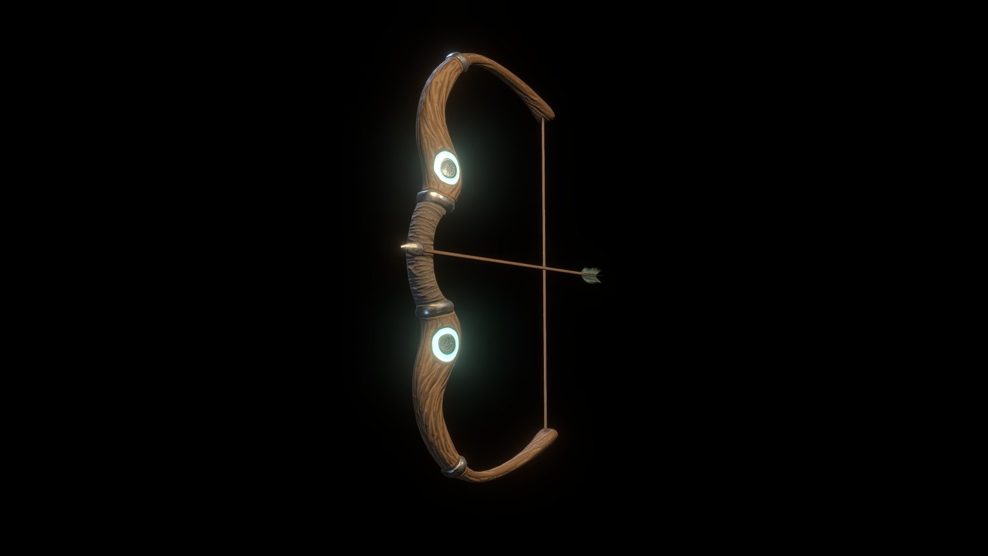 Fantasy bow - Download Free 3D model by Xenon (@cgxenon) [26eafdd ...